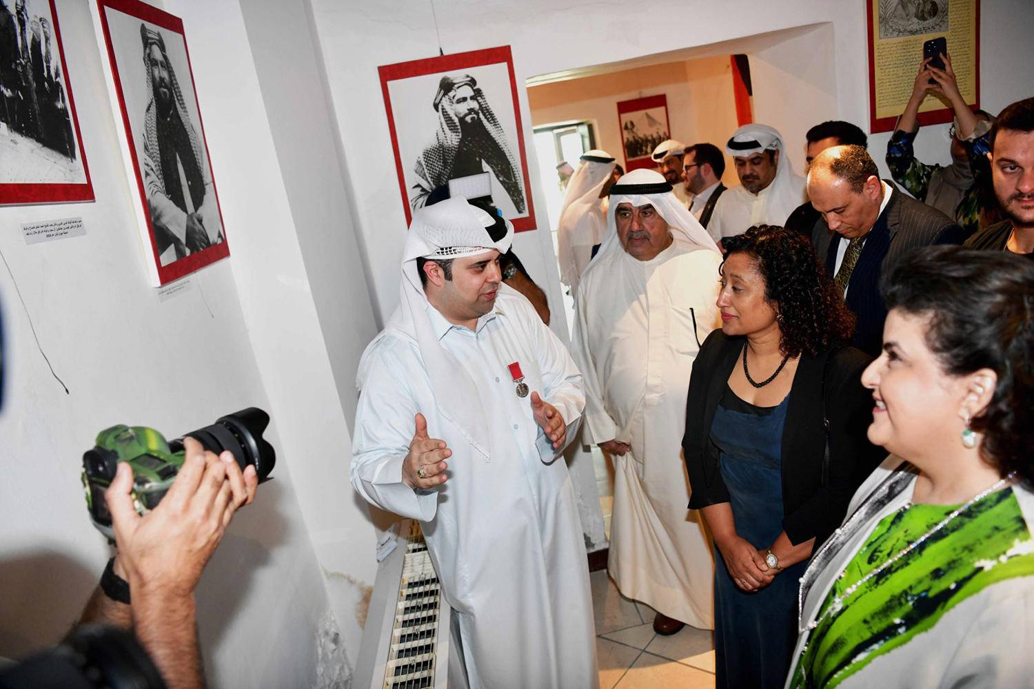 كونا : Beit Dickson abrite de rares photos de la visite de Cheikh Ahmed ...