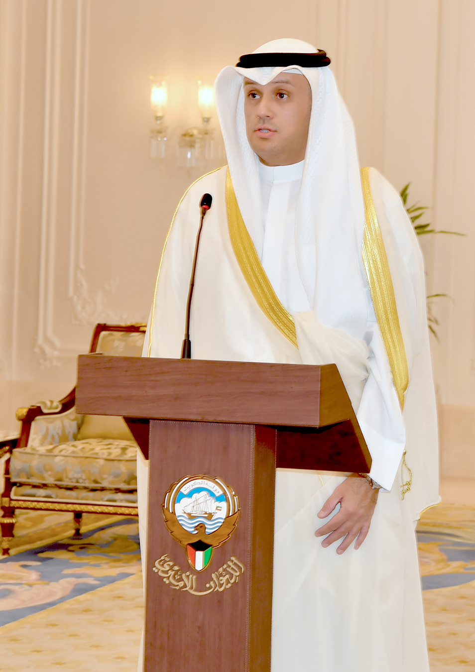 KUNA : Kuwait Deputy Amir receives two new ministers