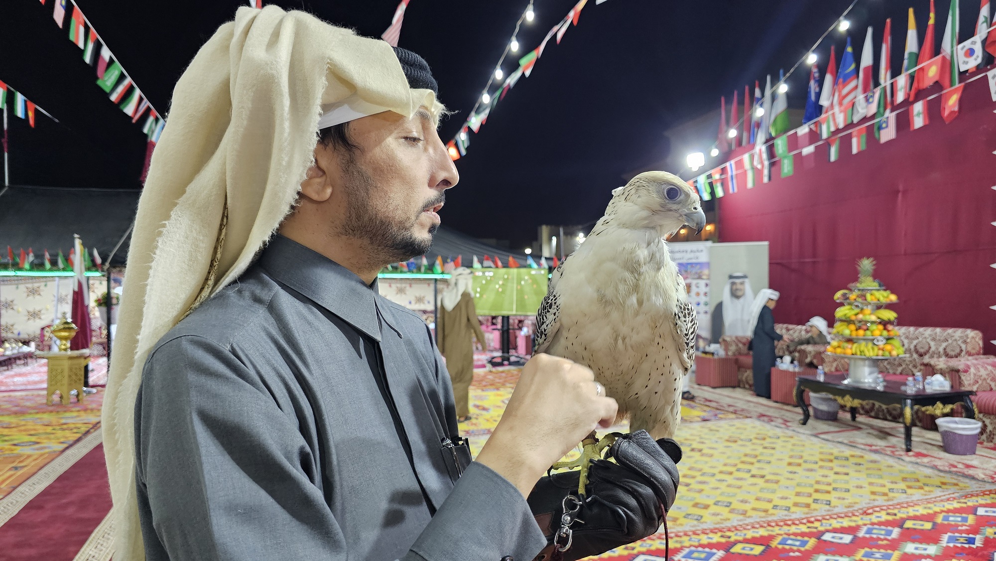 KUNA : Campsite of Qatar's '23 AFC Asian Cup receives visitors ...