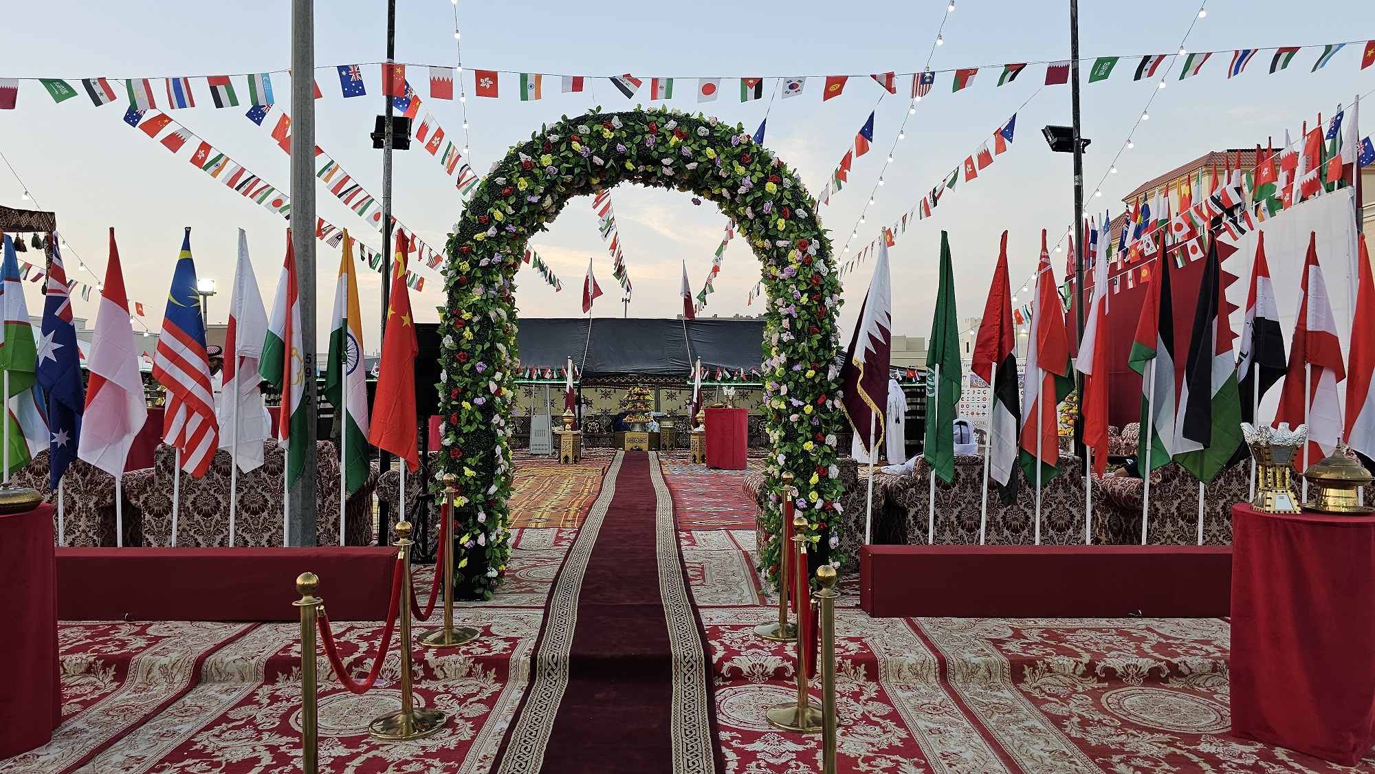 KUNA : Campsite of Qatar's '23 AFC Asian Cup receives visitors ...