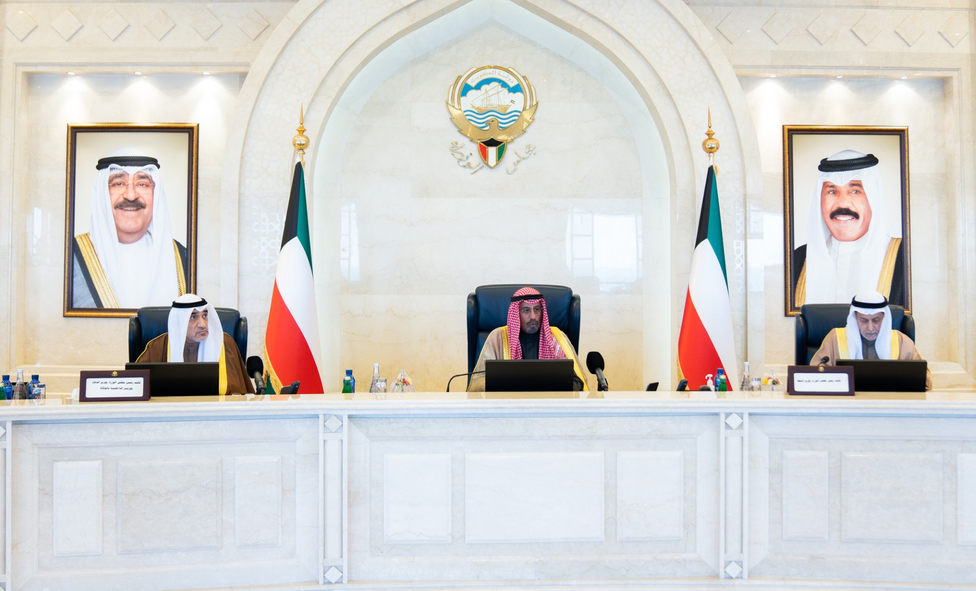 KUNA : Kuwait Cabinet holds maiden meeting - Government - 18/01/2024