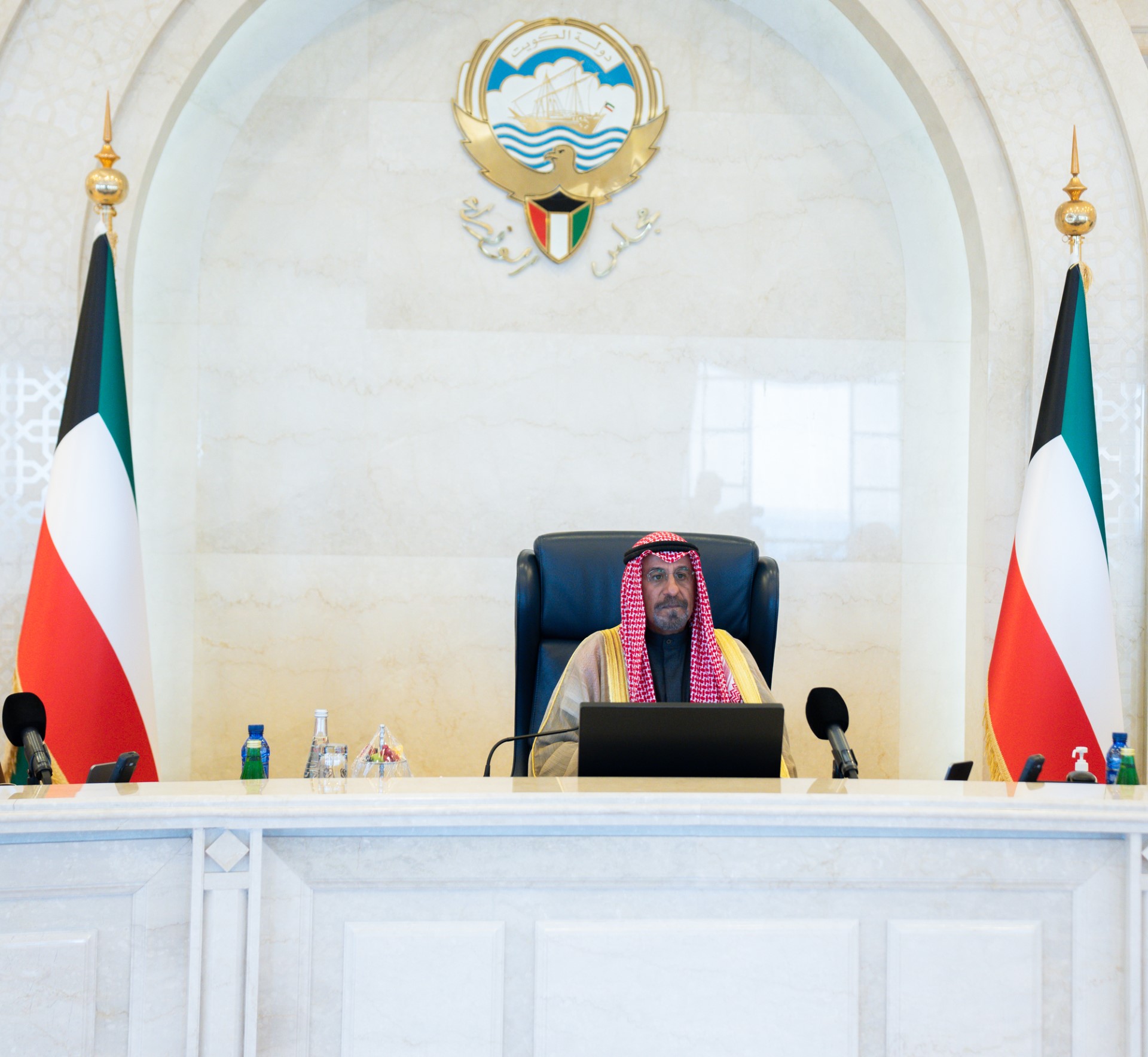 KUNA : Kuwait Cabinet holds maiden meeting - Government - 18/01/2024