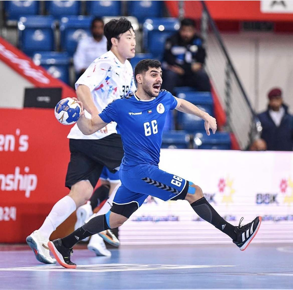كونا : Kuwait draws with S. Korea at Asian Men's Handball Championship