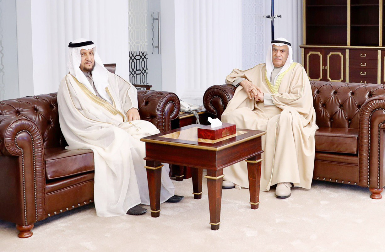 كونا : Speaker Al-Saadoun receives ministers