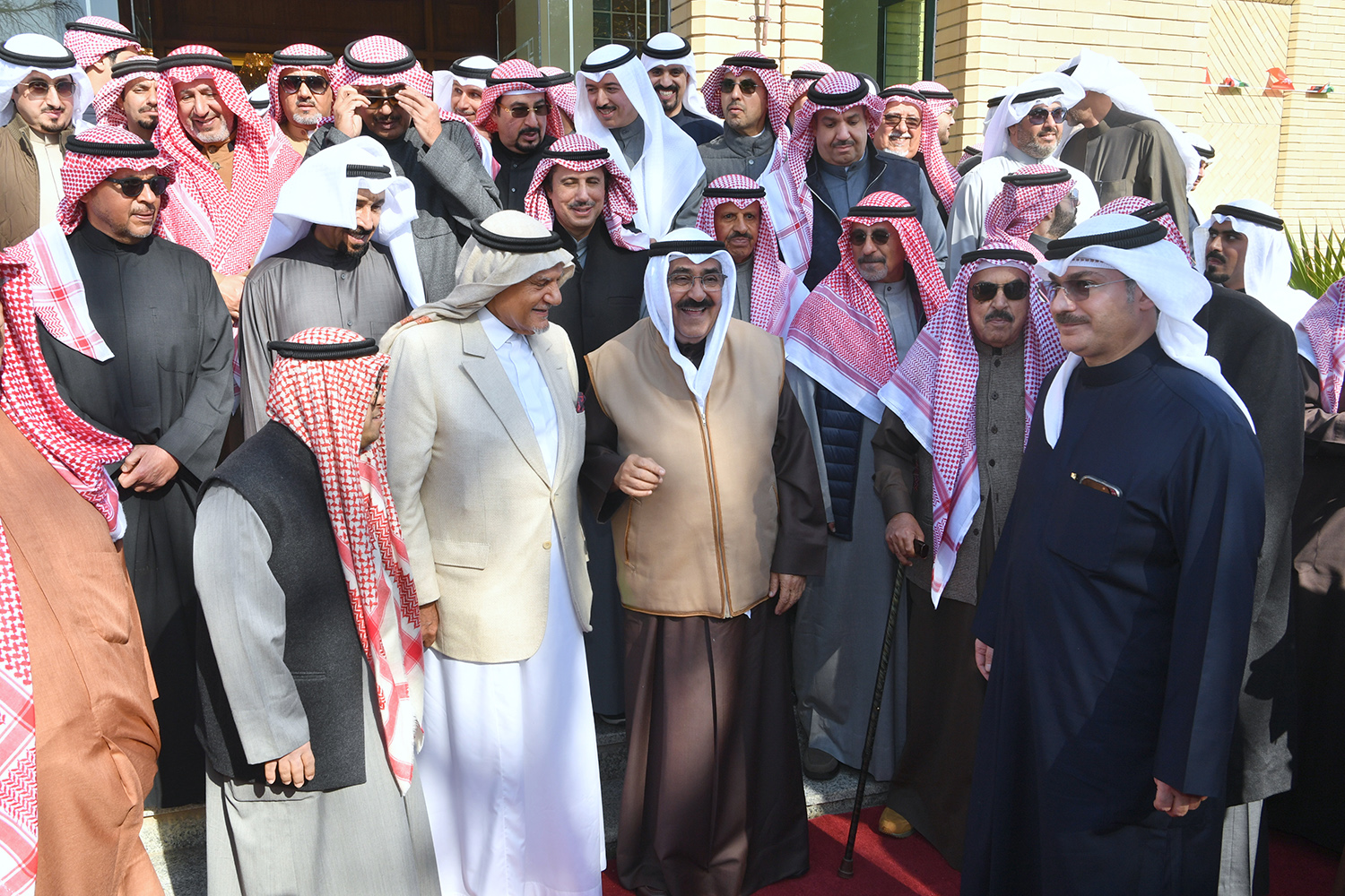KUNA : Kuwait Amir attends luncheon at Azayez farm - diwan - 31/01/2024