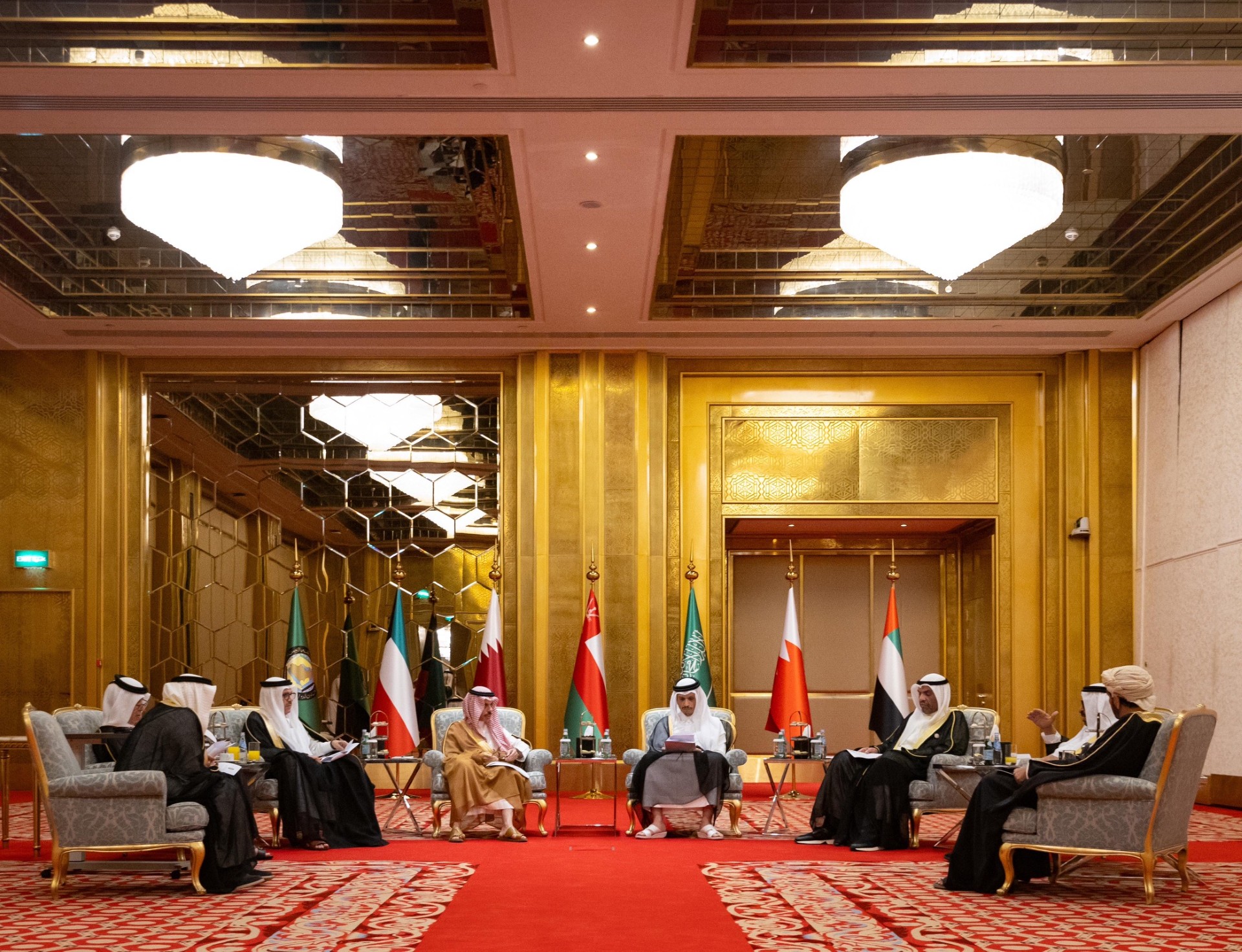 كونا : Kuwait FM partakes in GCC ministerial meeting in Doha
