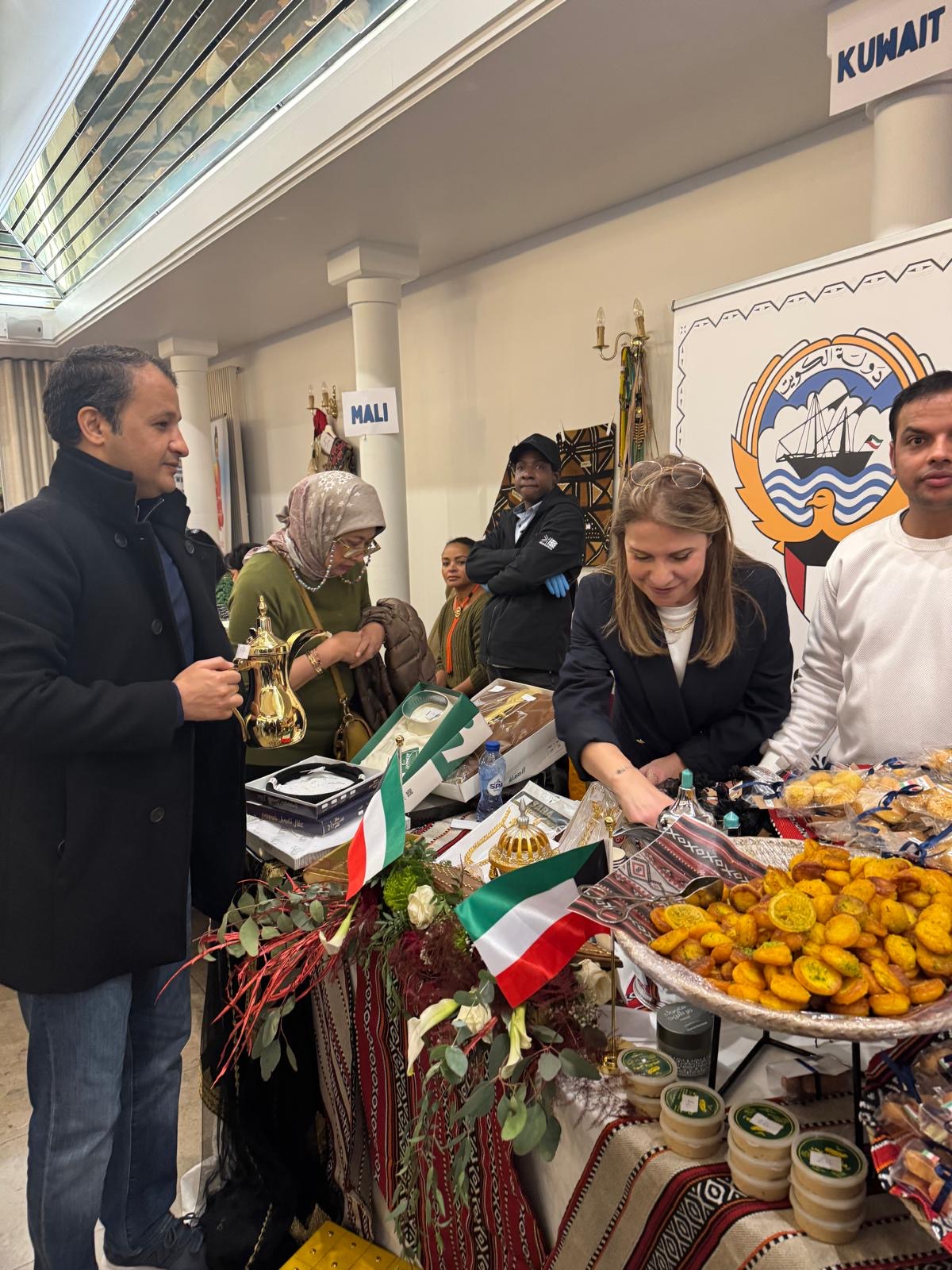 كونا : Kuwaiti Embassy in Belgium participates in charity bazaar to ...