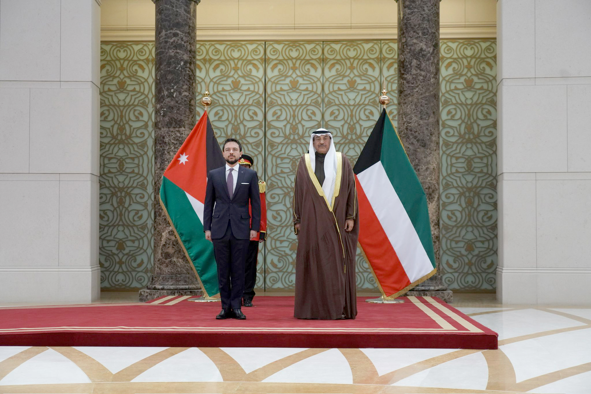 كونا : Jordanian Crown Prince in Kuwait on official visit