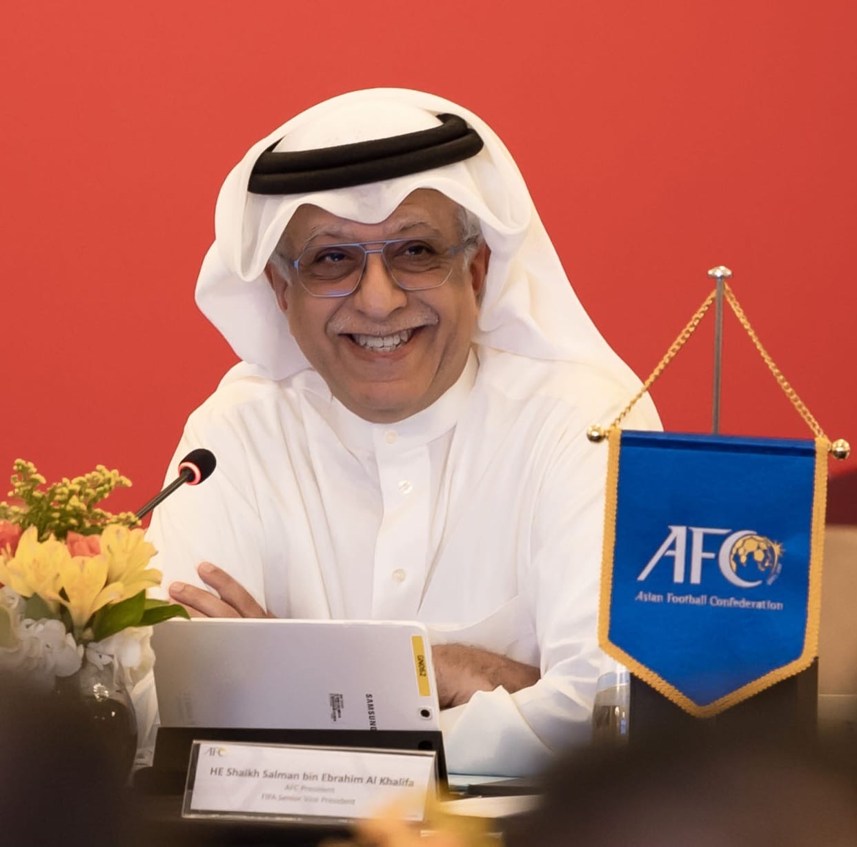 KUNA : Chairman of Asian Football Confederation lauds Amir's ...