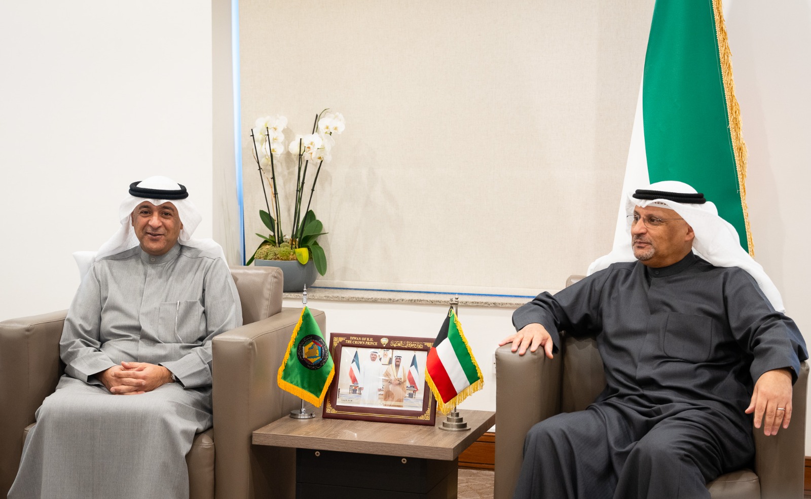 KUNA : Kuwait Communications Minister receives GCC Secretary-General