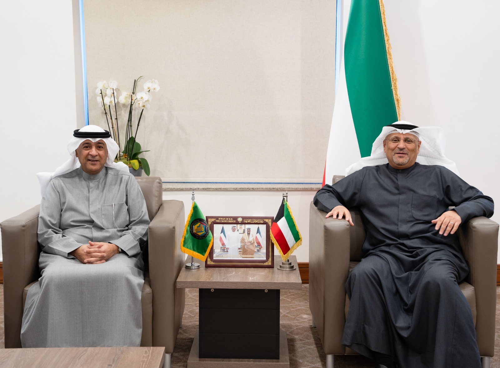 KUNA : Kuwait Communications Minister receives GCC Secretary-General