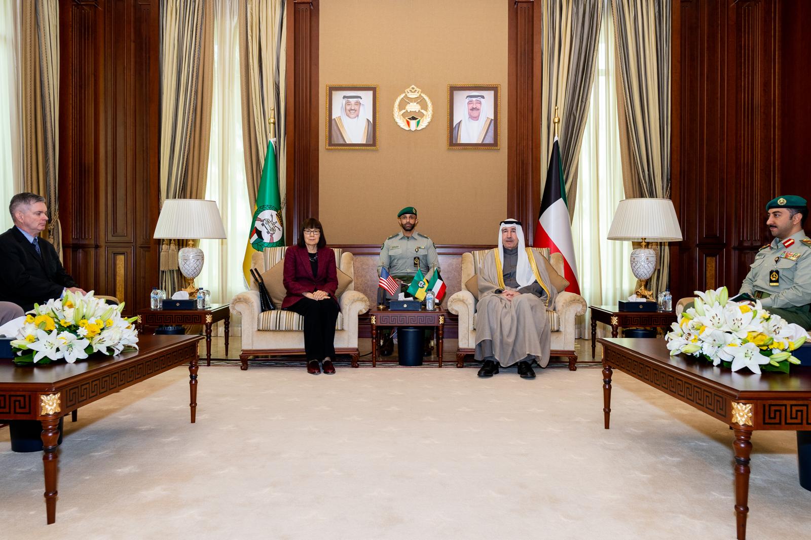 KUNA : KNG chief receives US Amb.