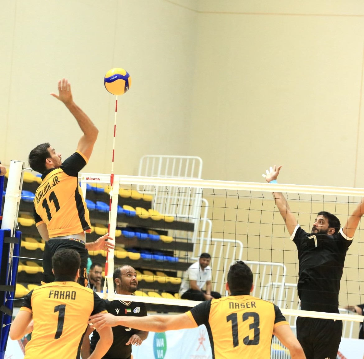كونا : Kuwait's Qadsiya beats UAE's Bani Yas in West Asia volleyball ...
