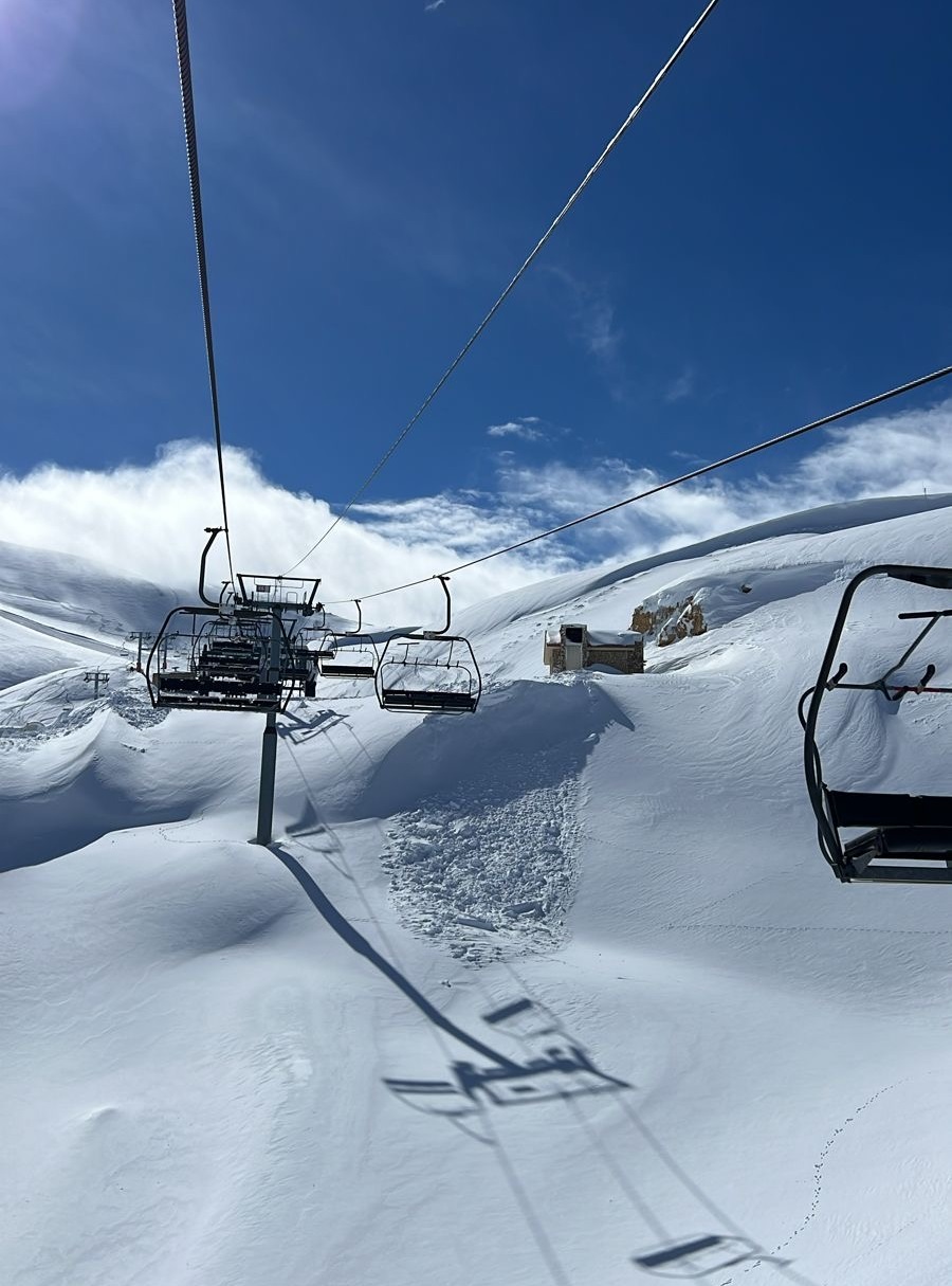كونا : Lebanon's snow-capped mountains paint captivating scene, attract ...