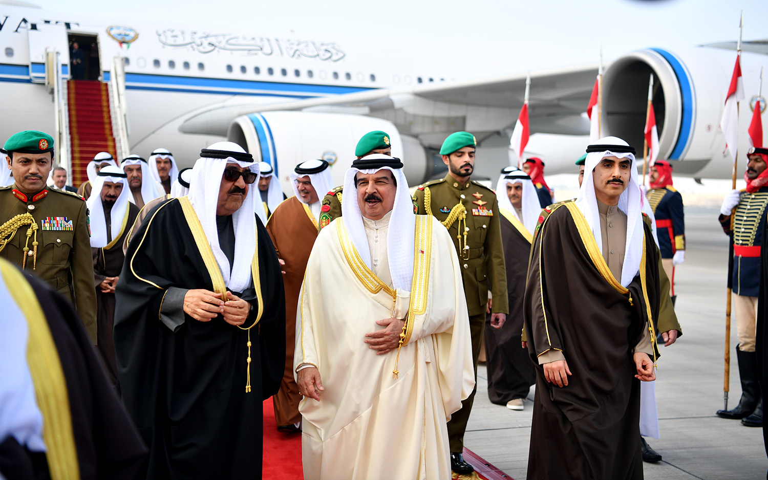 KUNA : Kuwait Amir arrives in Bahrain on state visit - diwan - 13/02/2024