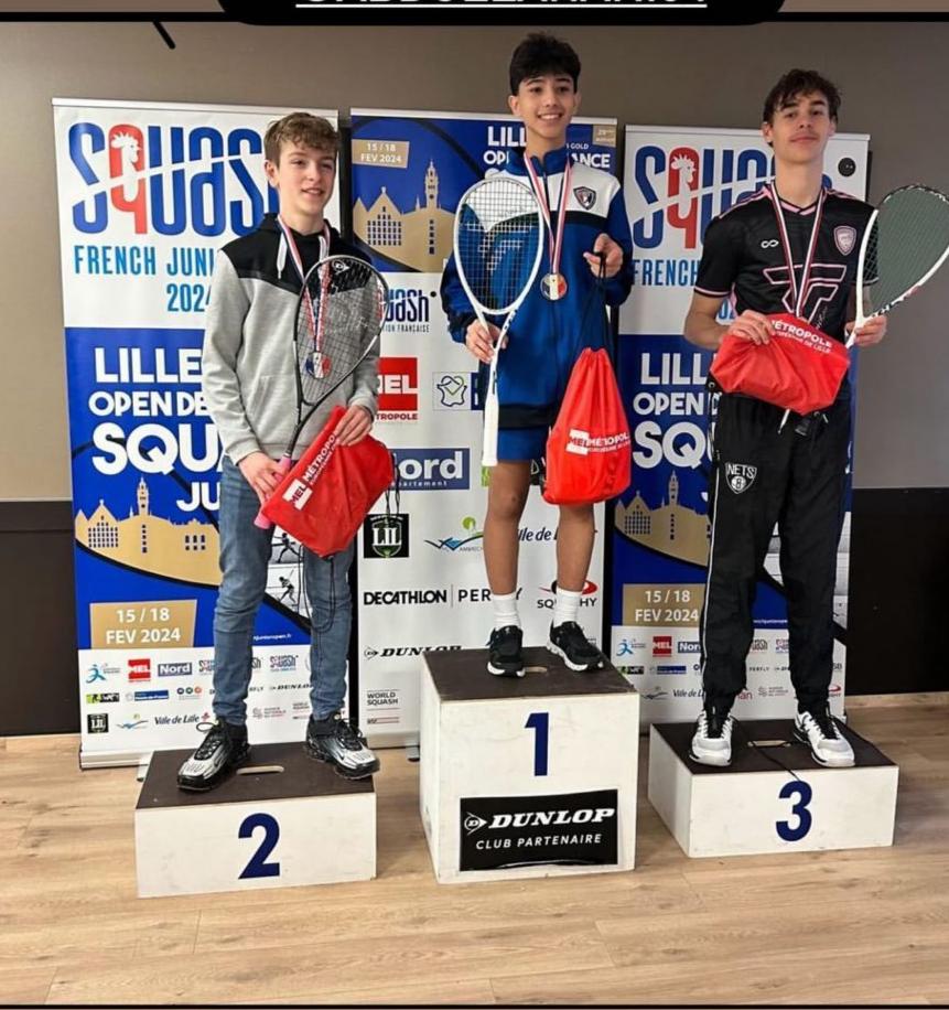 KUNA : Kuwait's Abdullah Hani wins first place in French Junior Squash ...