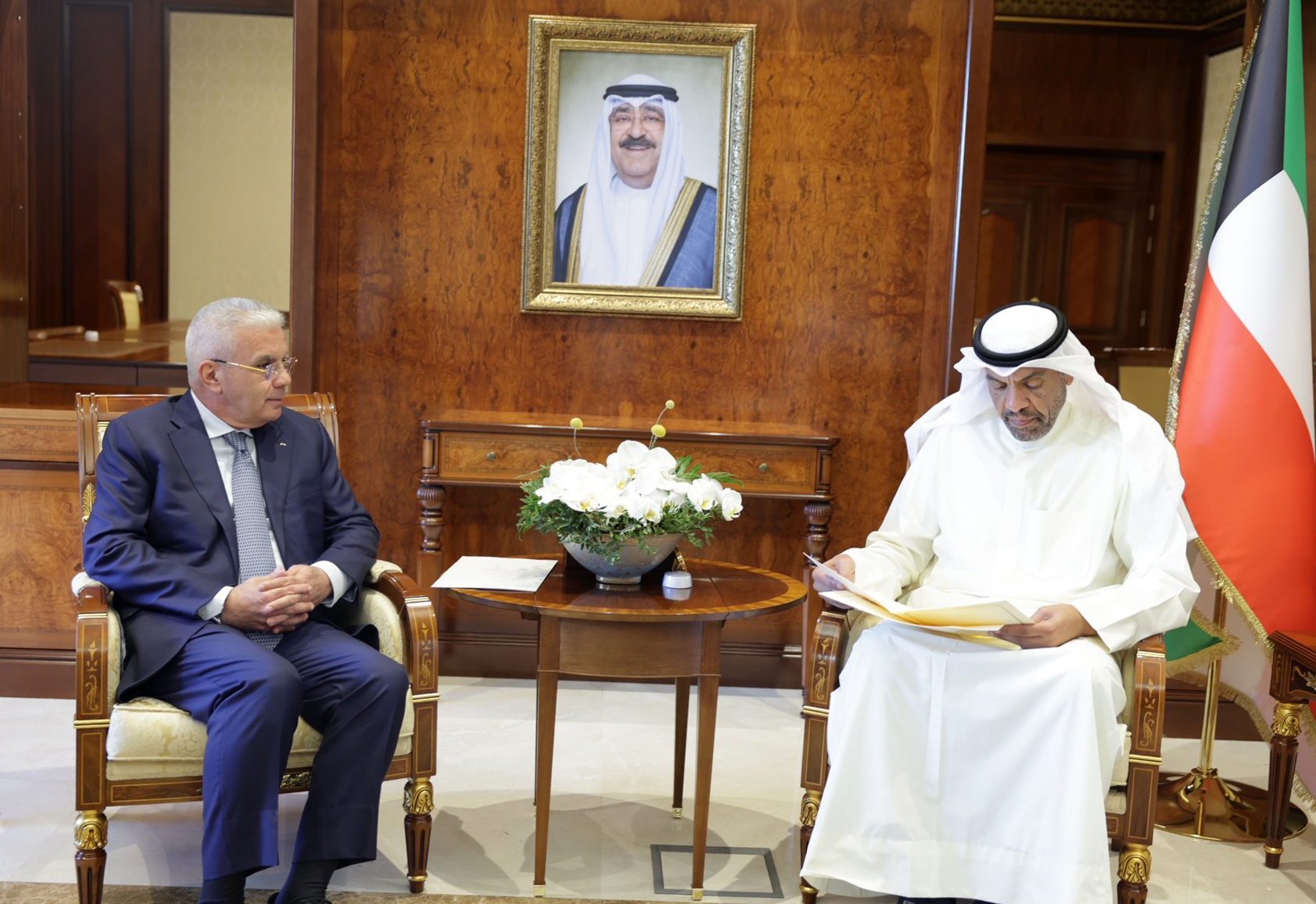 KUNA : Kuwait FM receives letter on developments from Palestinian FM