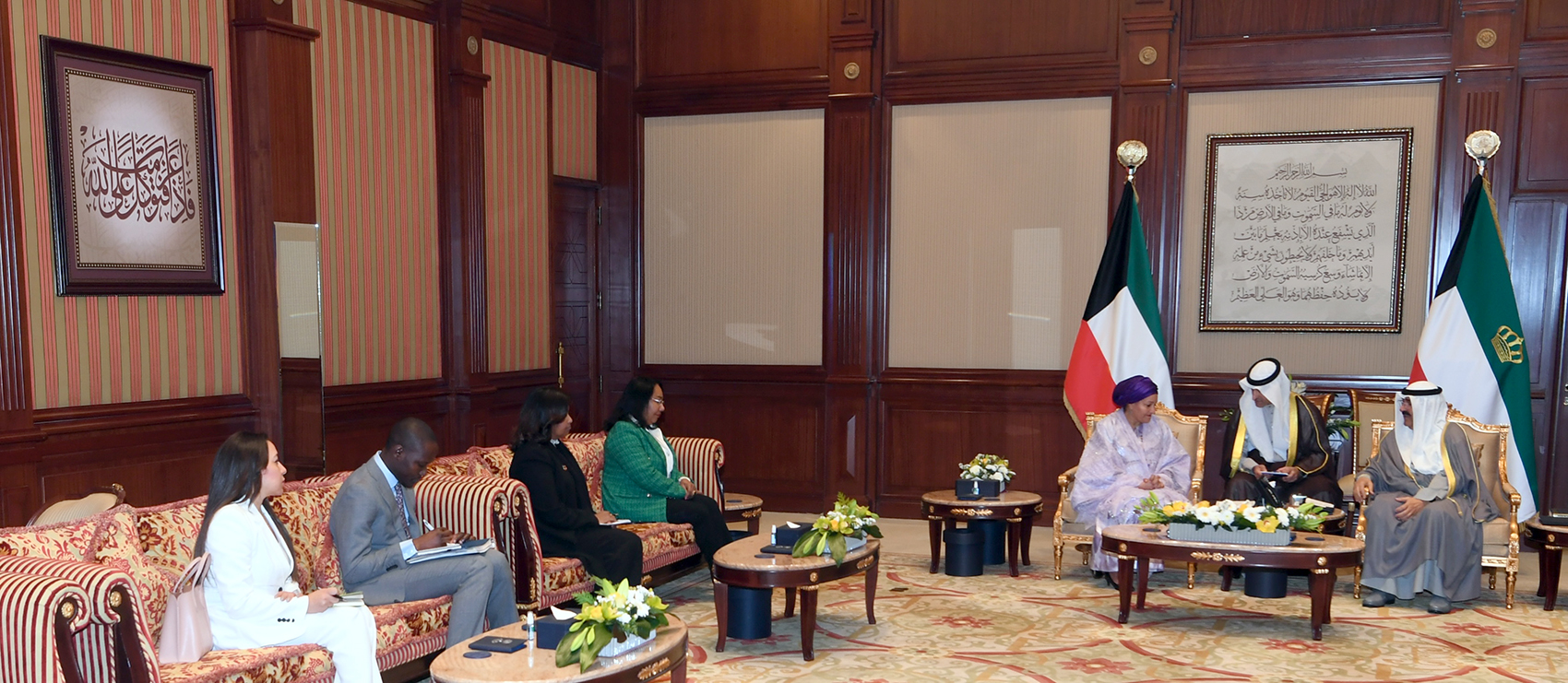 KUNA : Kuwait Amir receives UN Sec. Gen. Dep.