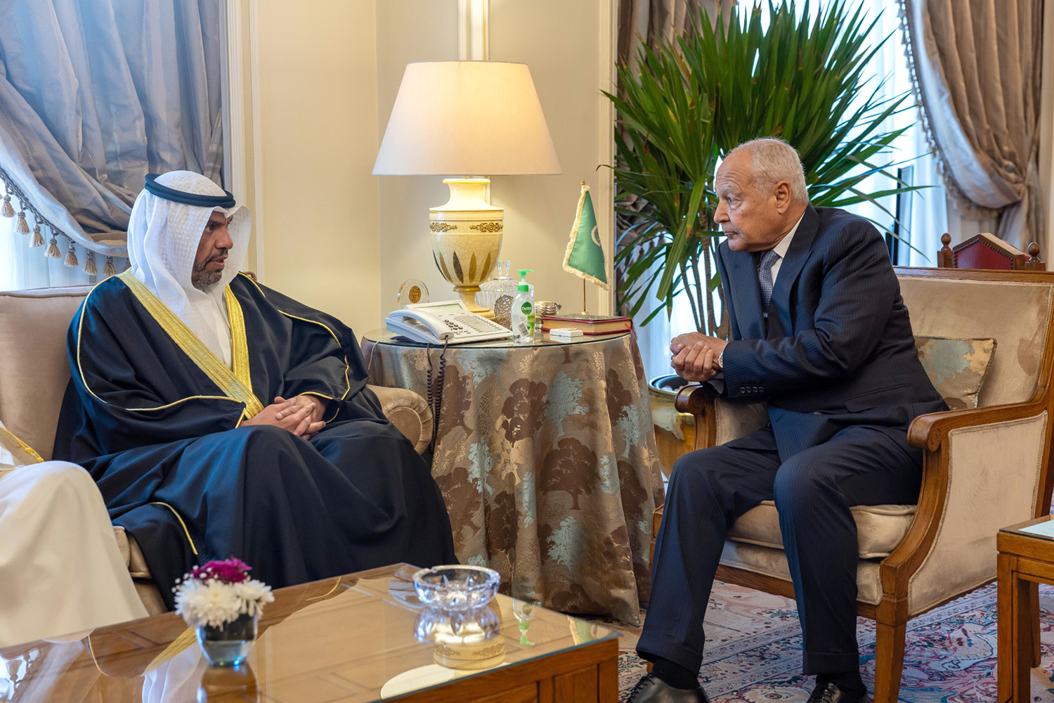 KUNA : Kuwait FM, Arab League chief eye joint Arab action