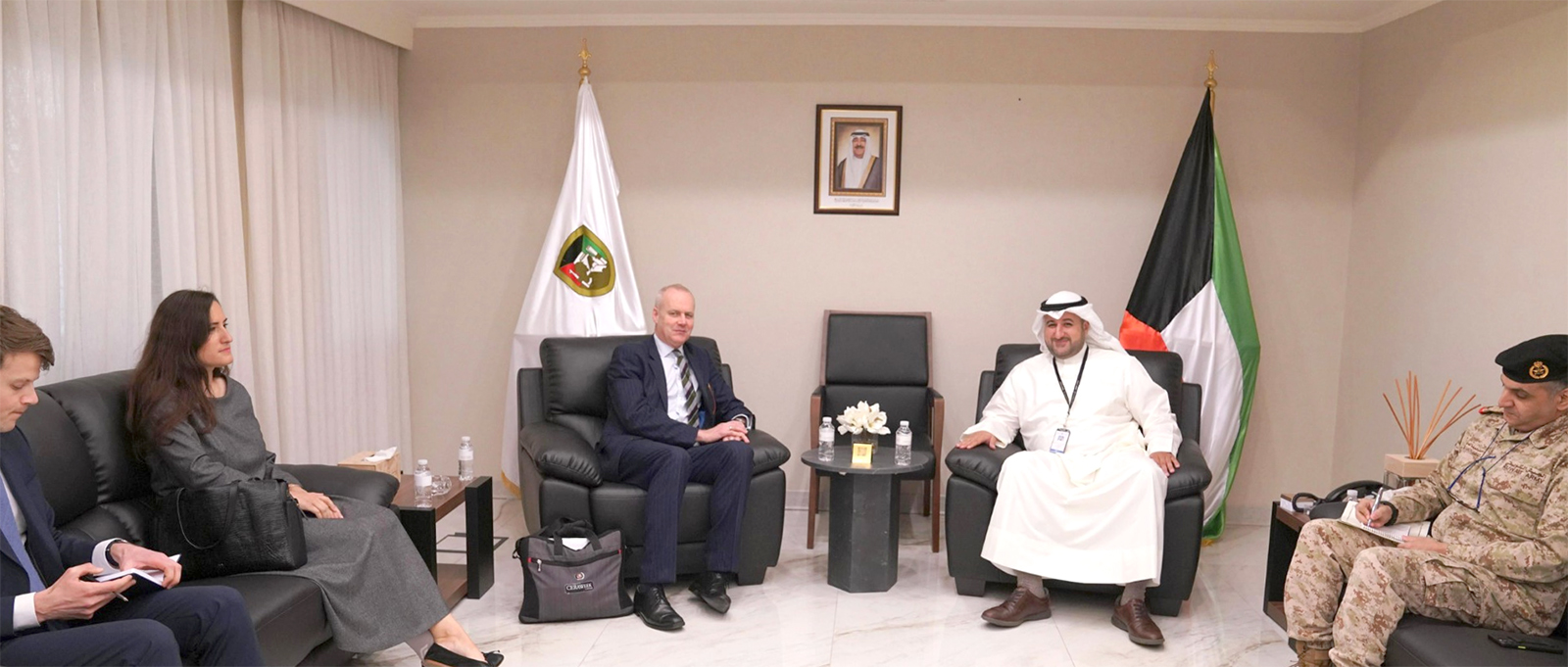 KUNA : Kuwaiti official, NATO delegation discuss topics of mutual interests
