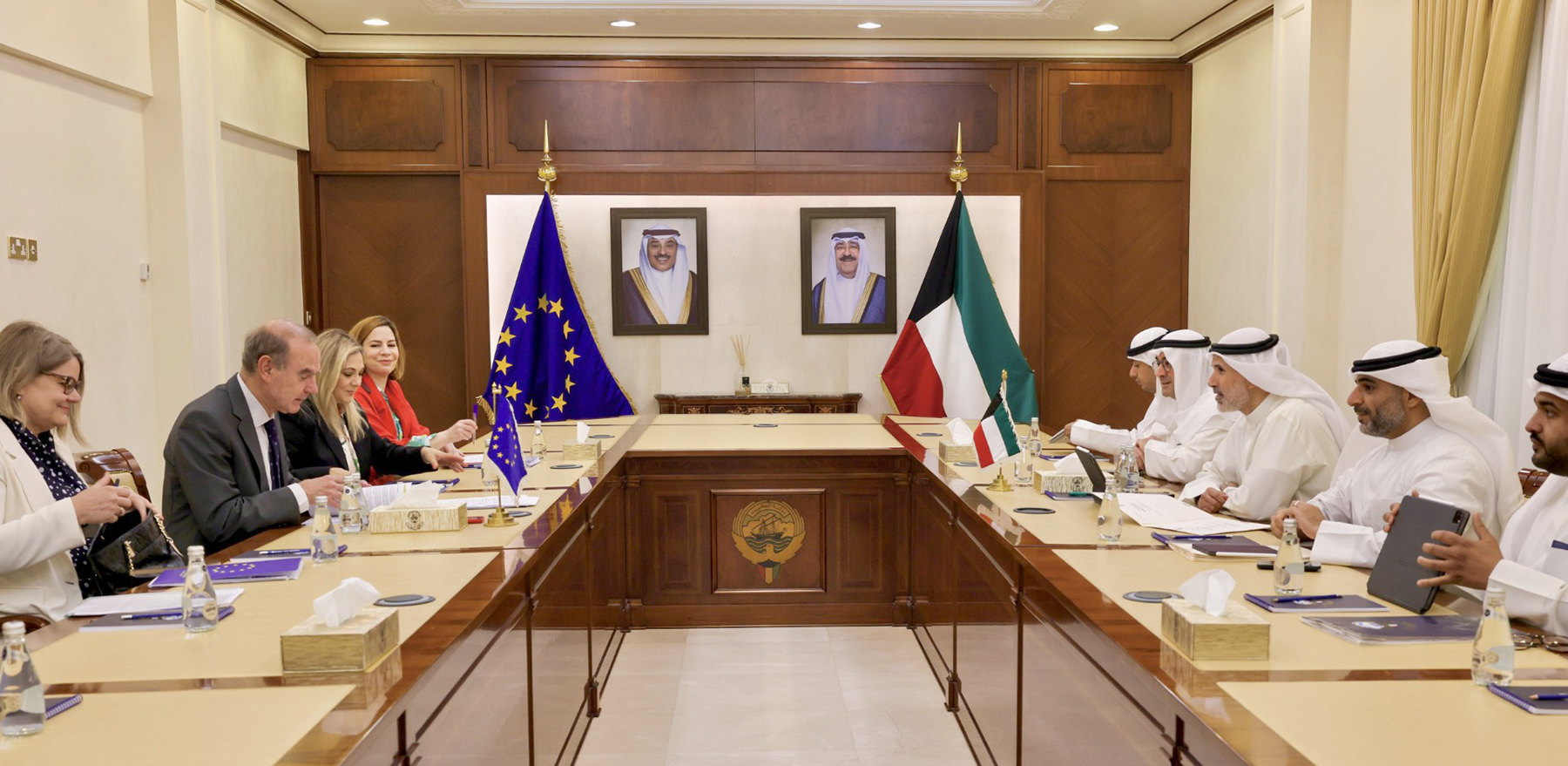 كونا : Kuwait Foreign Ministry hosts Kuwaiti-European political dialogue