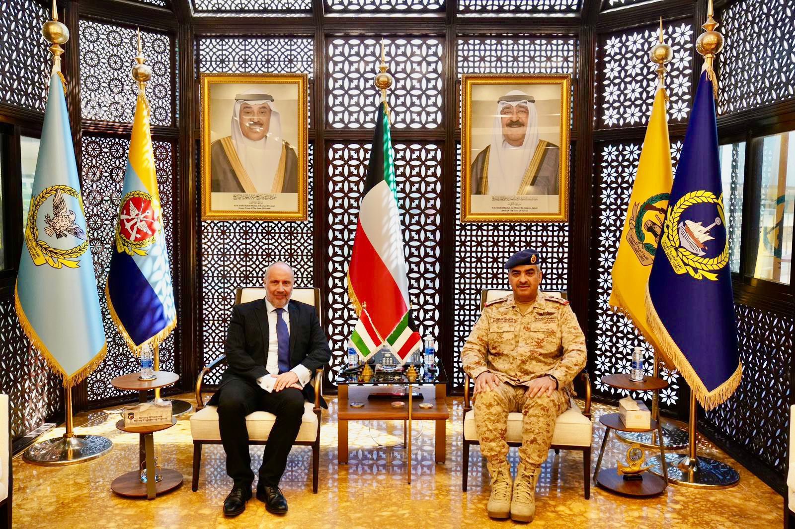 Kuna Kuwait Army Chief Of Staff Receives Foreign Envoys