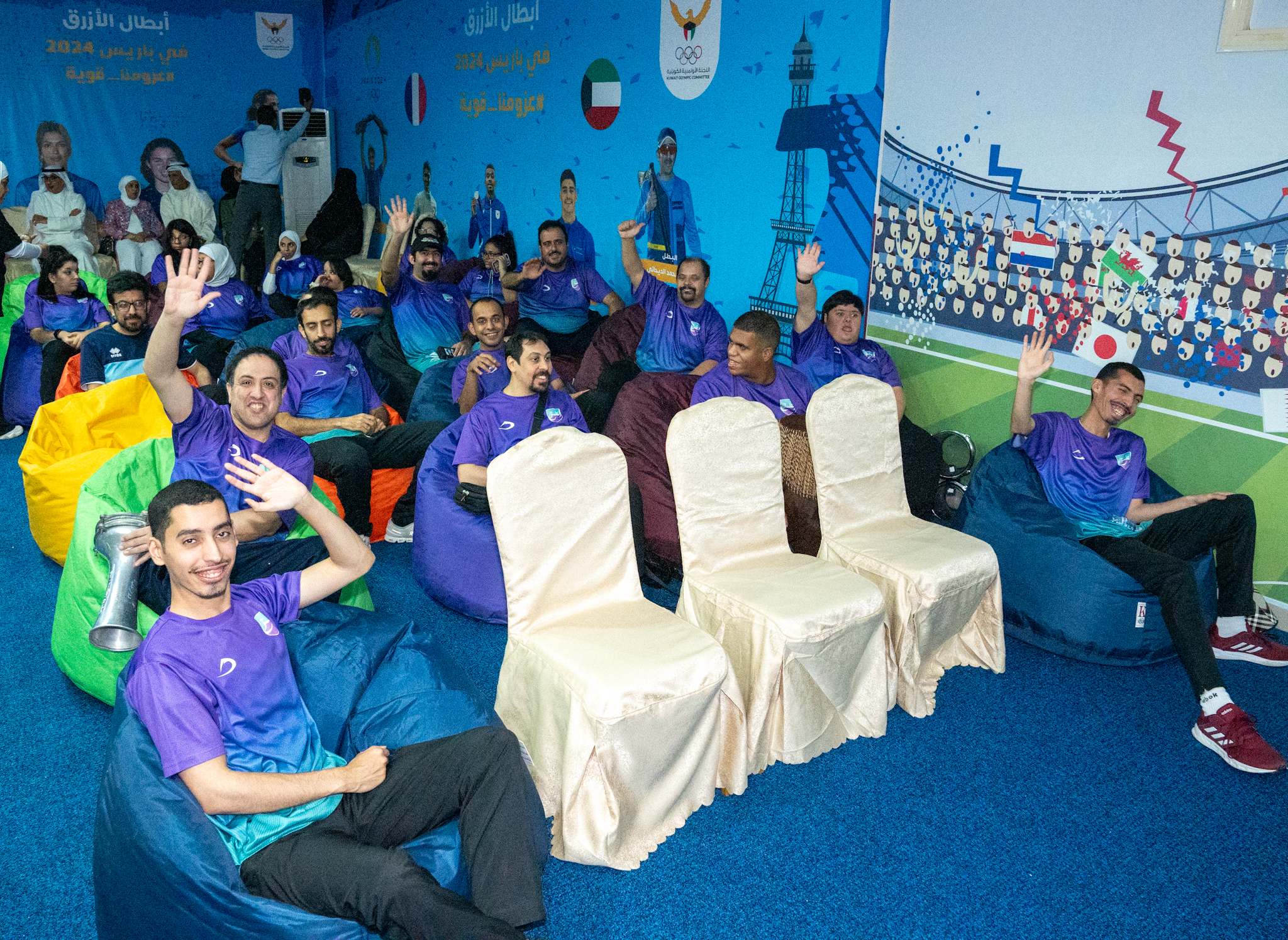 KUNA : Paris Olympics positive vibes sensed at Al-Tomooh Club in Kuwait ...