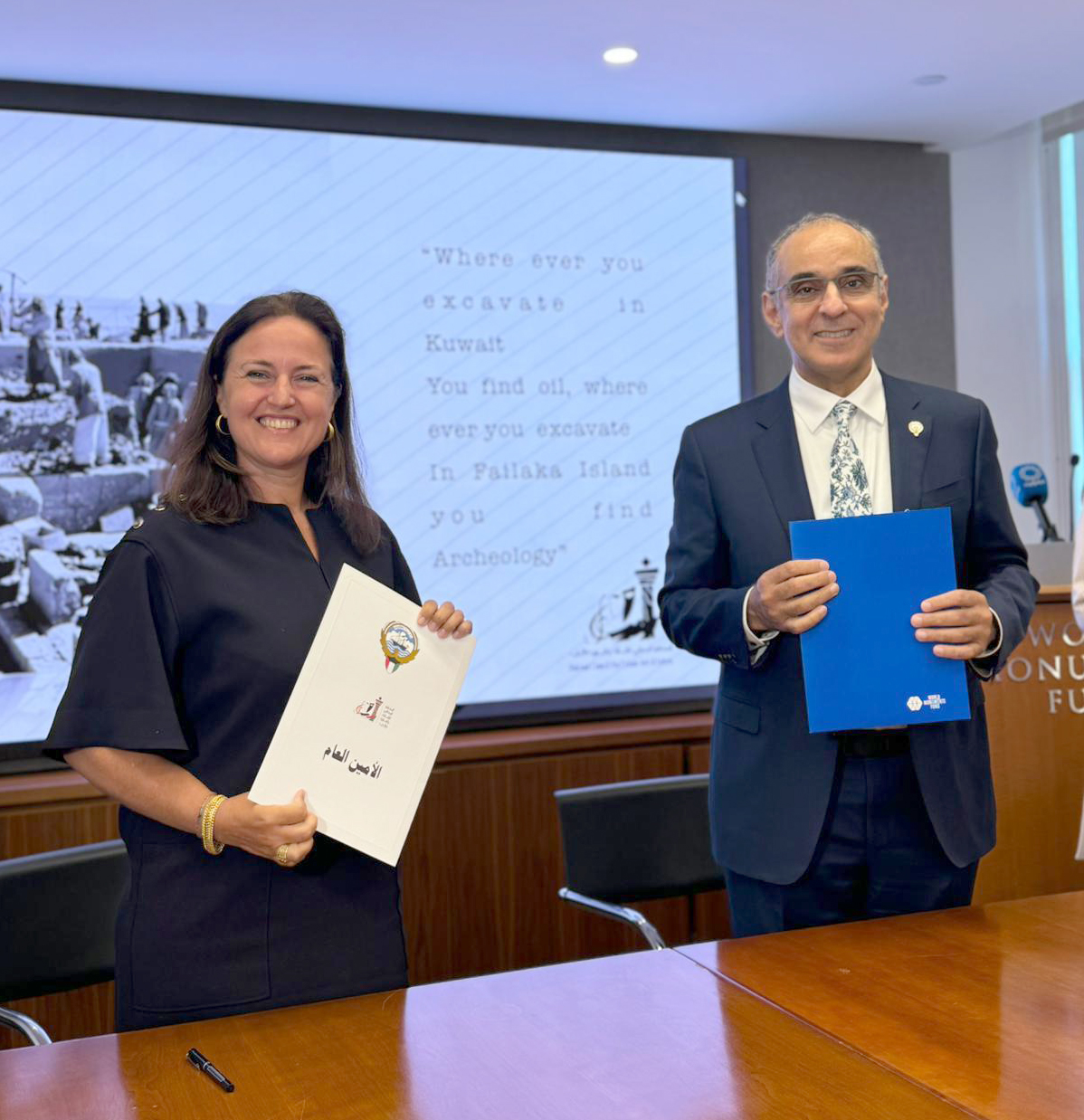 KUNA : NCCAL, monuments fund sign MoU on enlisting Failaka in UNESCO's list