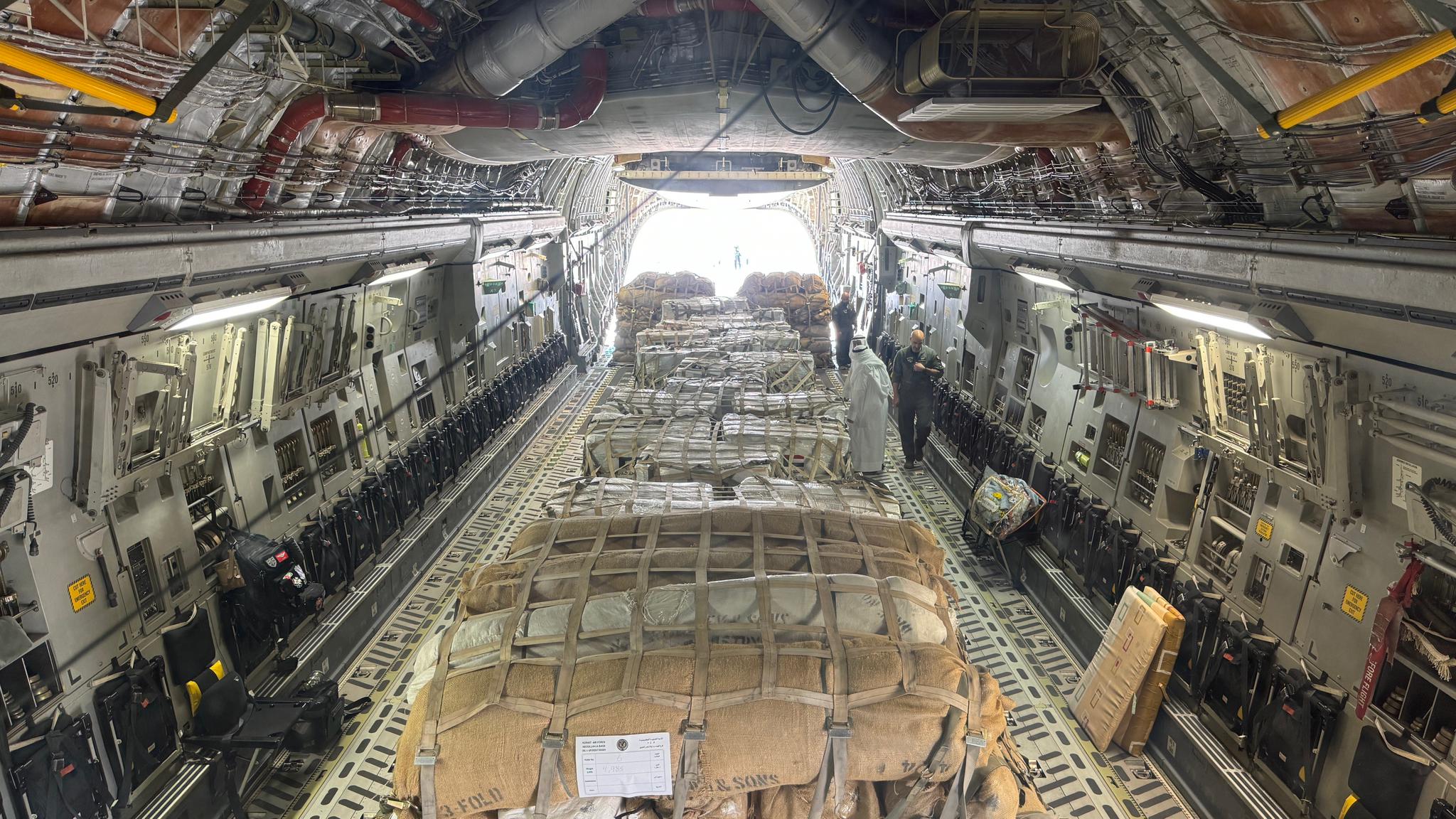 KUNA : Kuwait's 8th aid-loaded plane departs to Sudan - Human - 28/08/2024