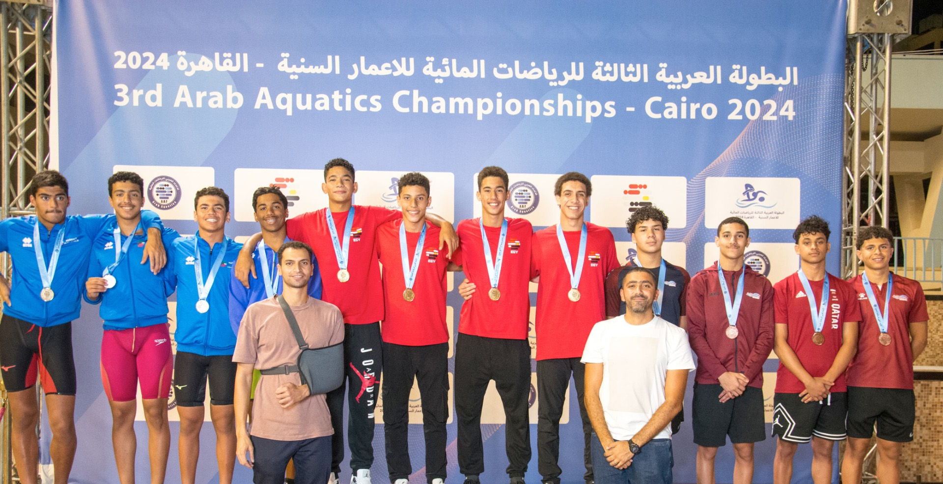 كونا : Kuwait swimmers bag 7 more medals at Arab aquatics
