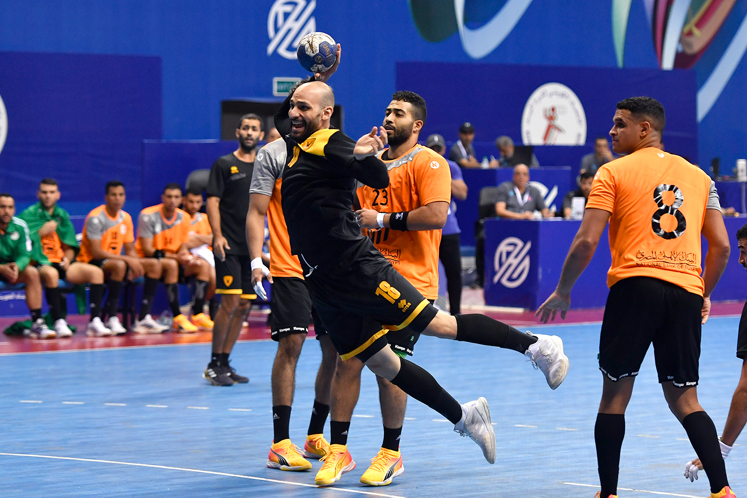 KUNA : Al-Qadsia wins against Al-Ahli Bank in 39th Arab Handball Clubs ...