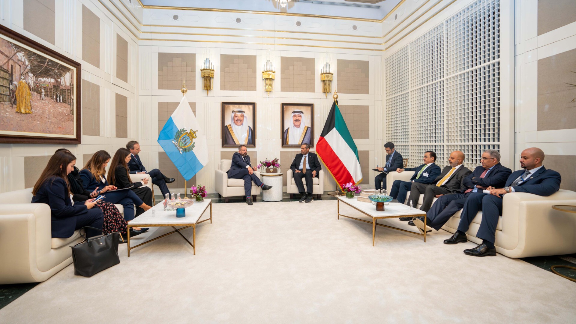 KUNA : Kuwait Foreign Minister meets with San Marino counterpart