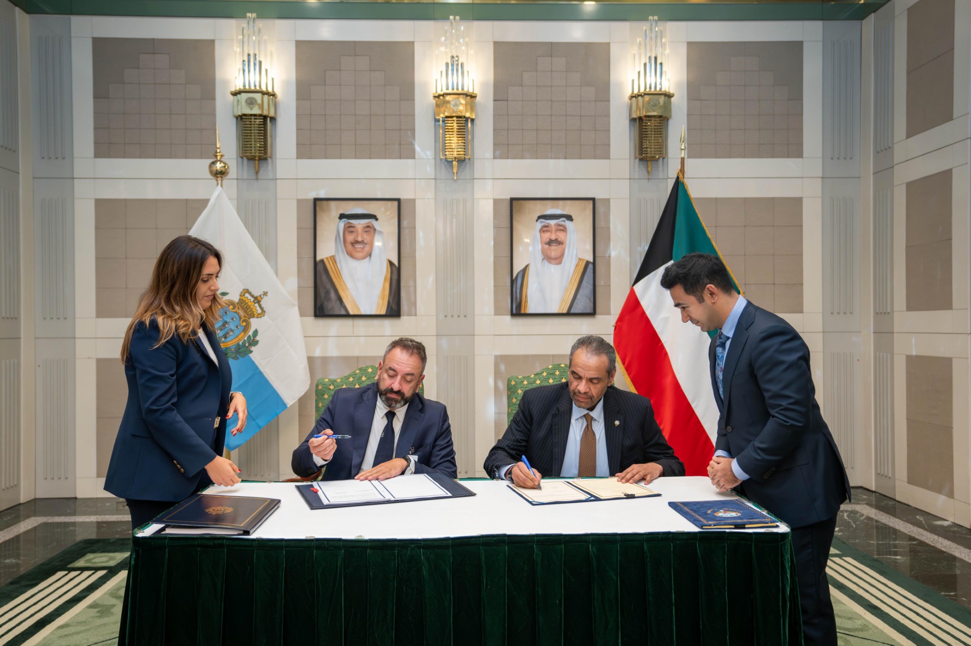 KUNA : Kuwait Foreign Minister meets with San Marino counterpart