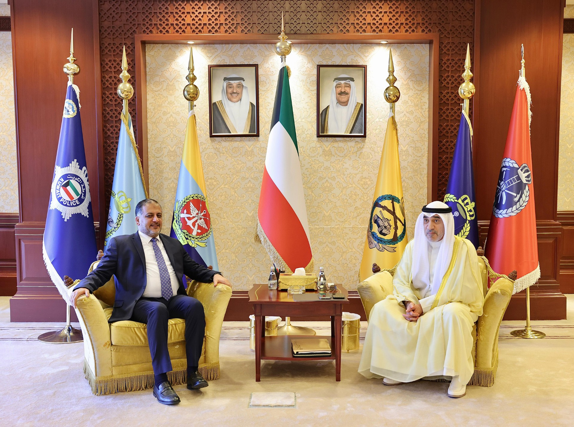 KUNA : Kuwait 1st Deputy PM receives Iraqi Minister of Youth, Sports