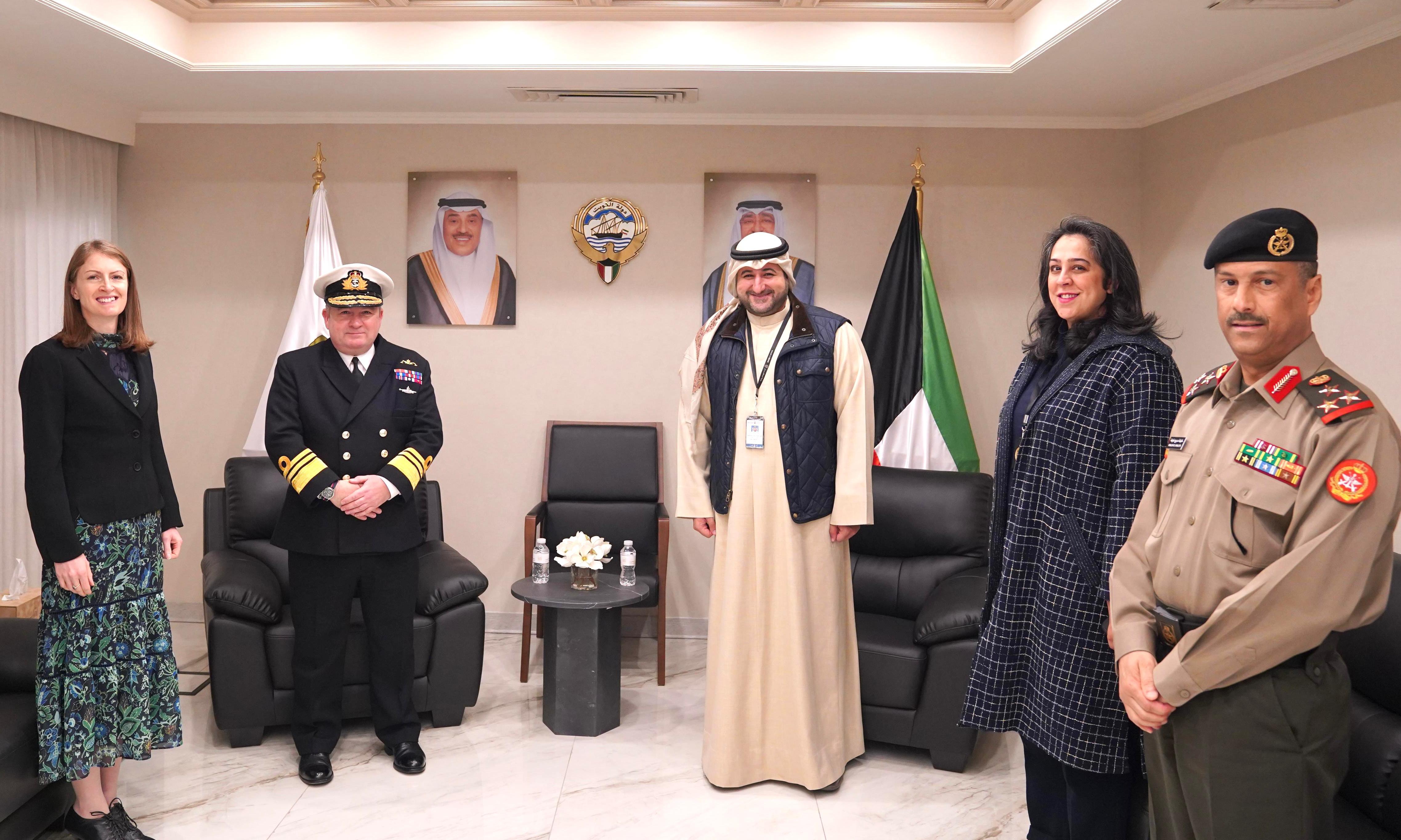 KUNA : MoD Undersec. holds discussions with British Advisor