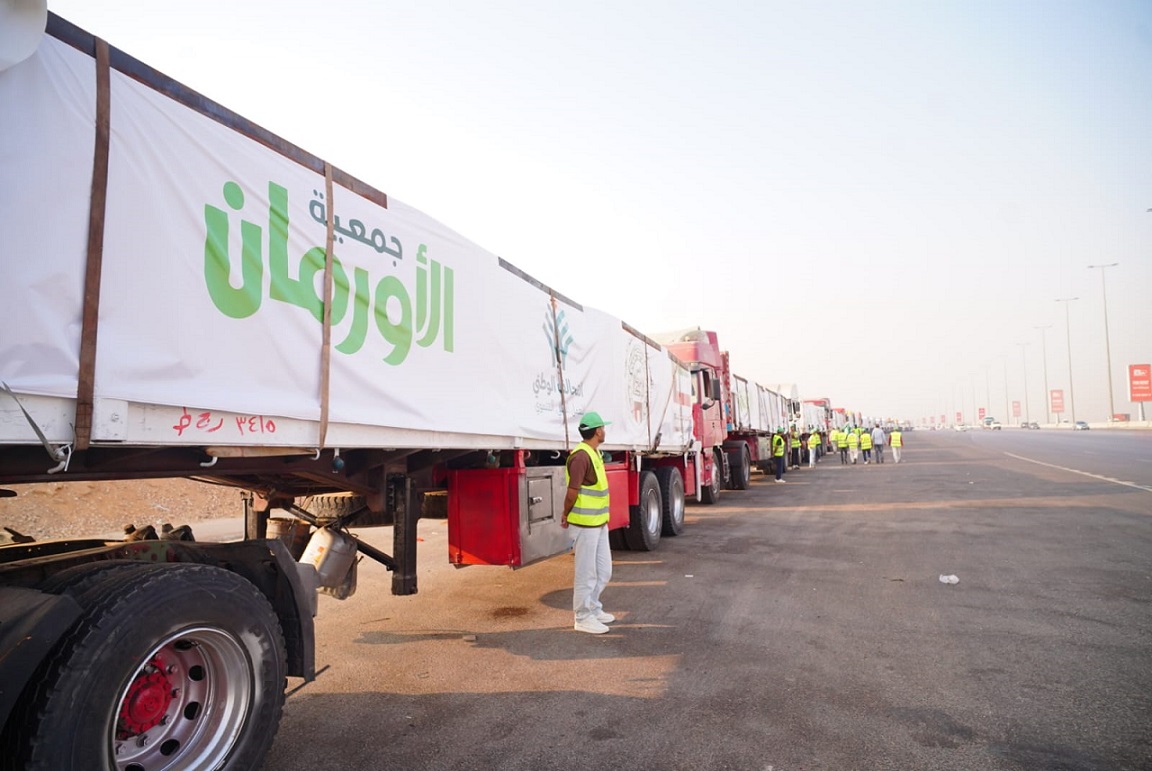 كونا : Kuwaiti Charity Office in Cairo launches relief convoy to Gaza