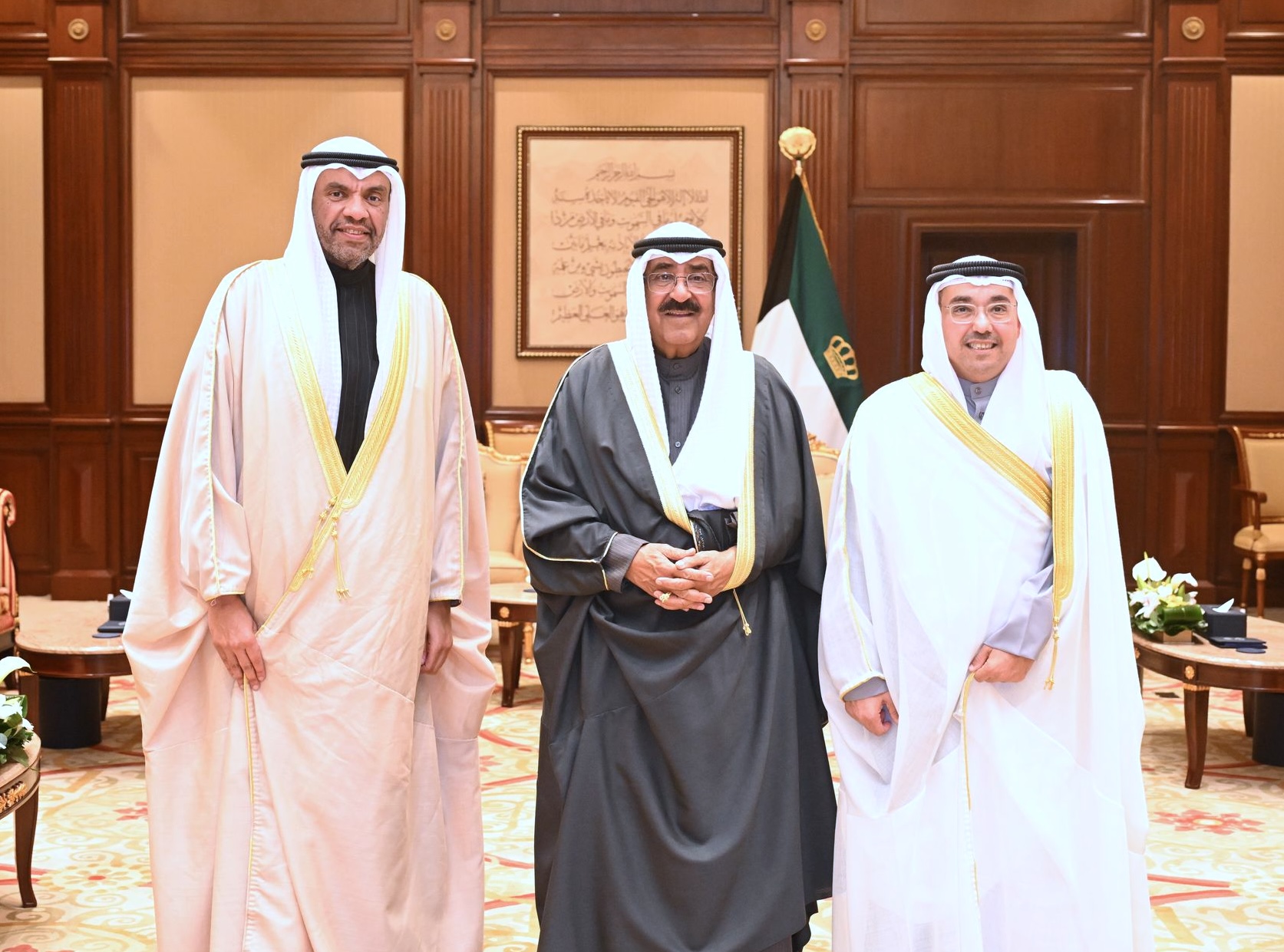 كونا : Kuwait Amir receives FM, newly appointed Ambassador to Malta