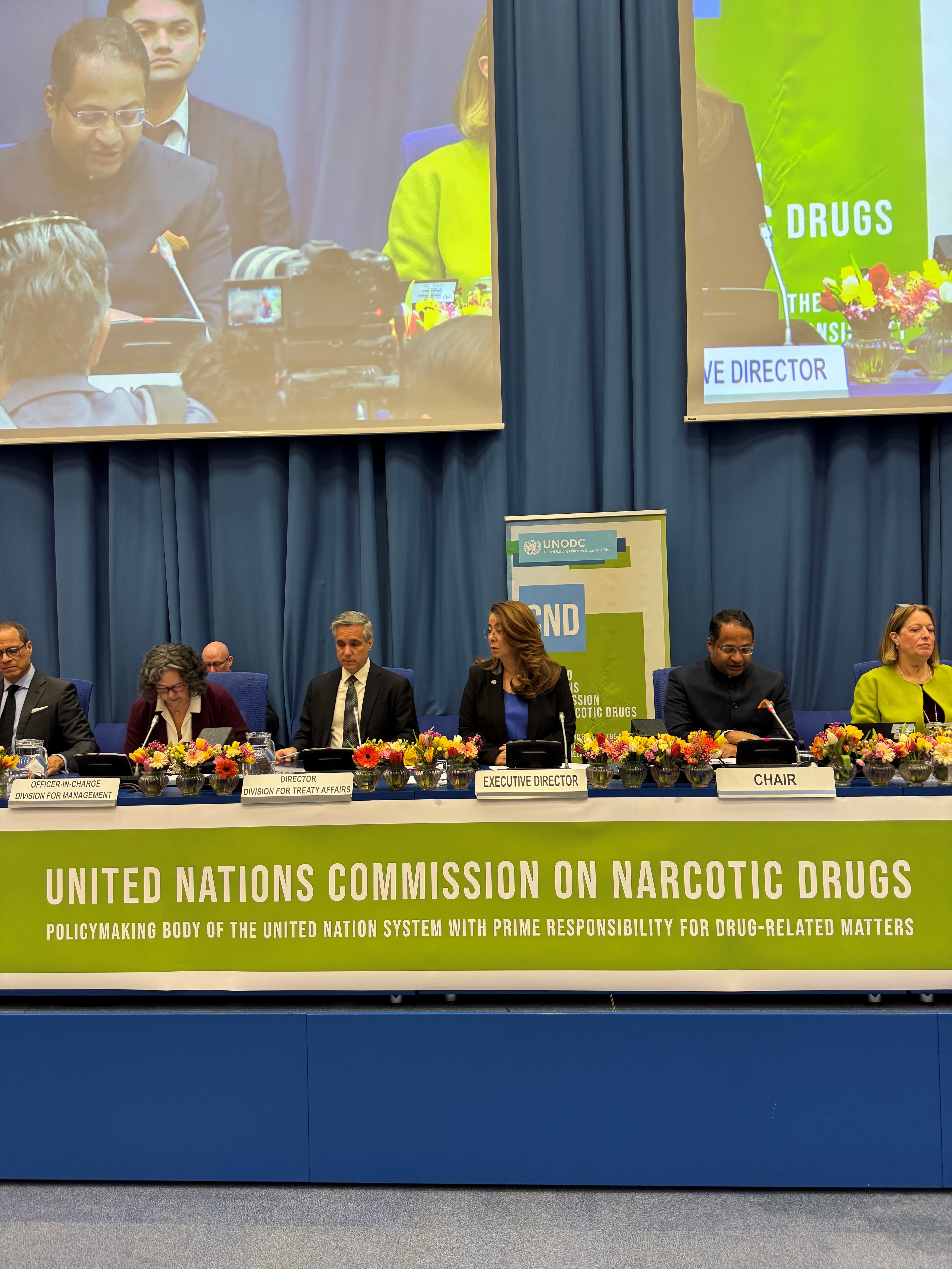 كونا : Kuwait patriciates in UN 68th narcotics combating meeting