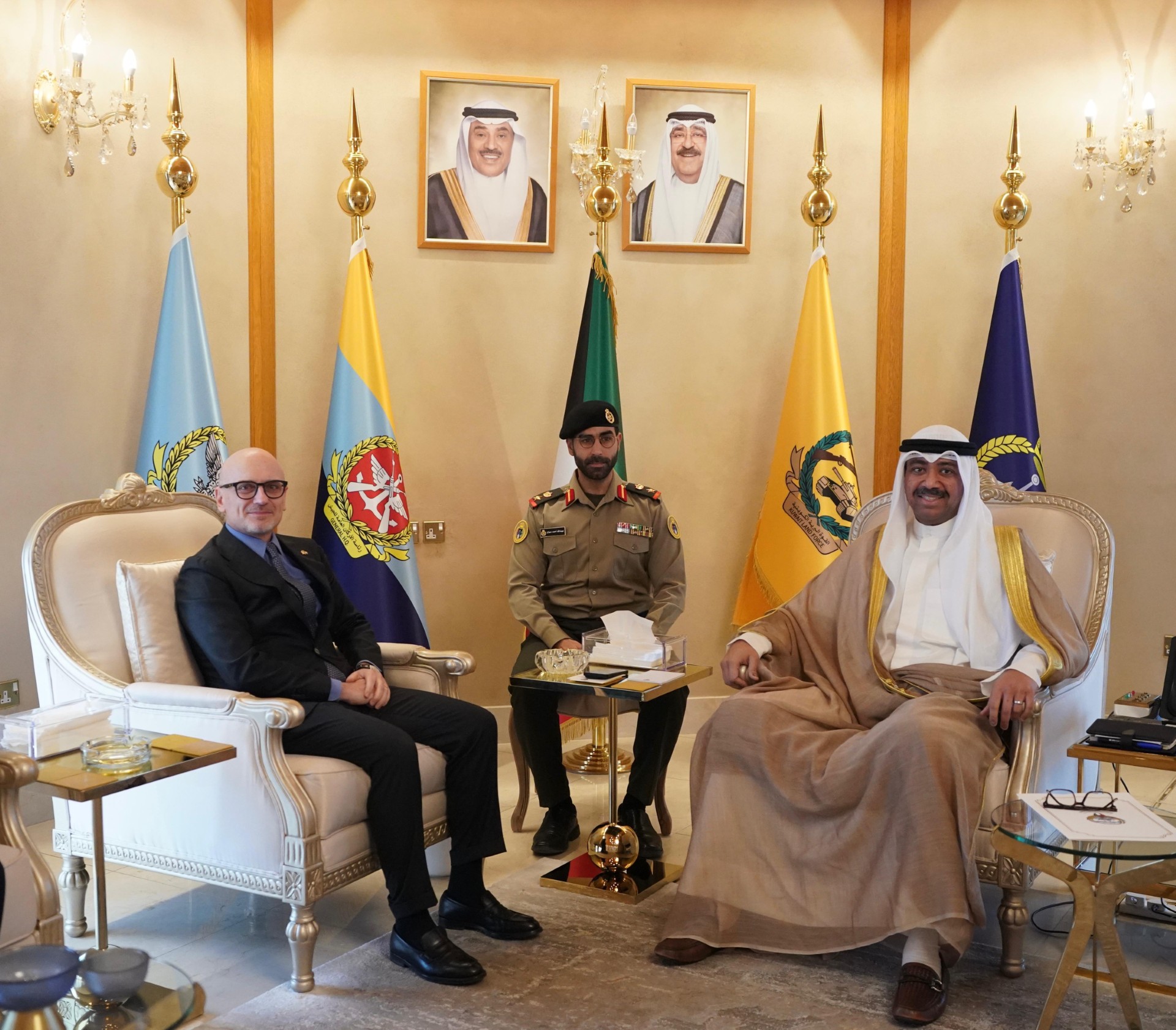 KUNA : Kuwait DM, Italy Amb. discuss mutual issues