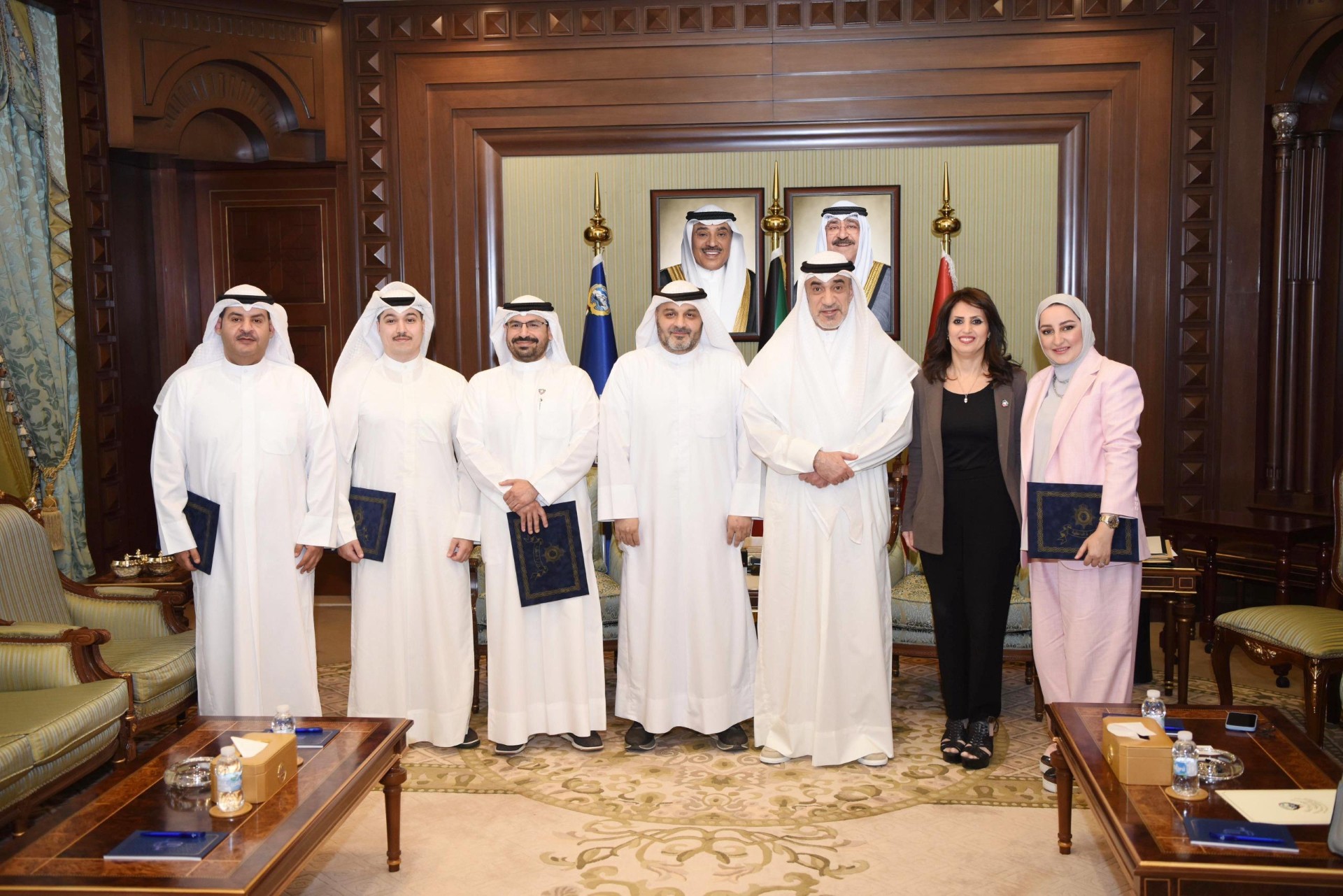 KUNA : Kuwait Acting PM receives participating delegation of Nat'l ...