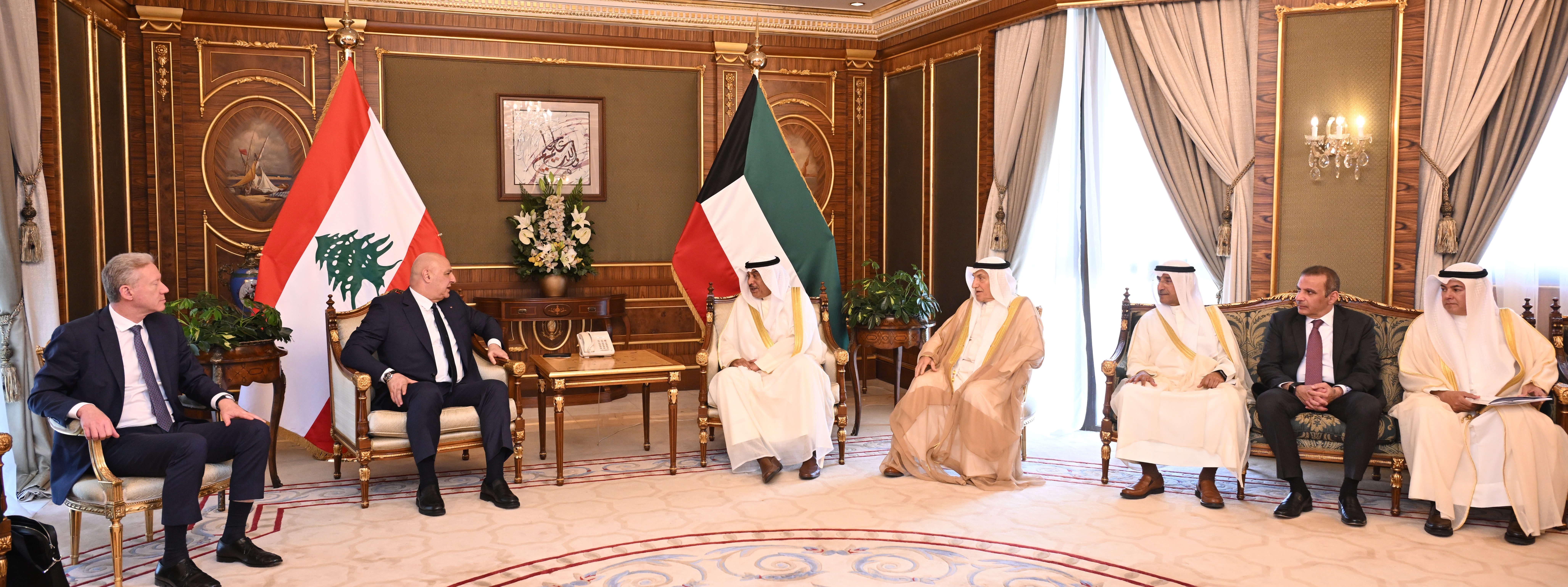 KUNA : Lebanese Pres. meets Kuwait Crown Prince - diwan - 12/05/2025