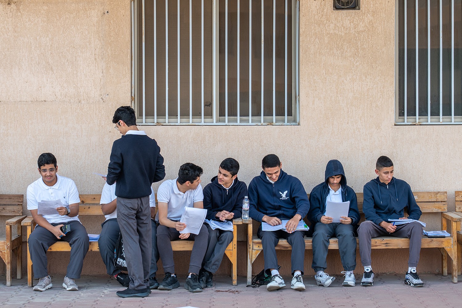 كونا : Intermediate School students start 2nd semester final exams