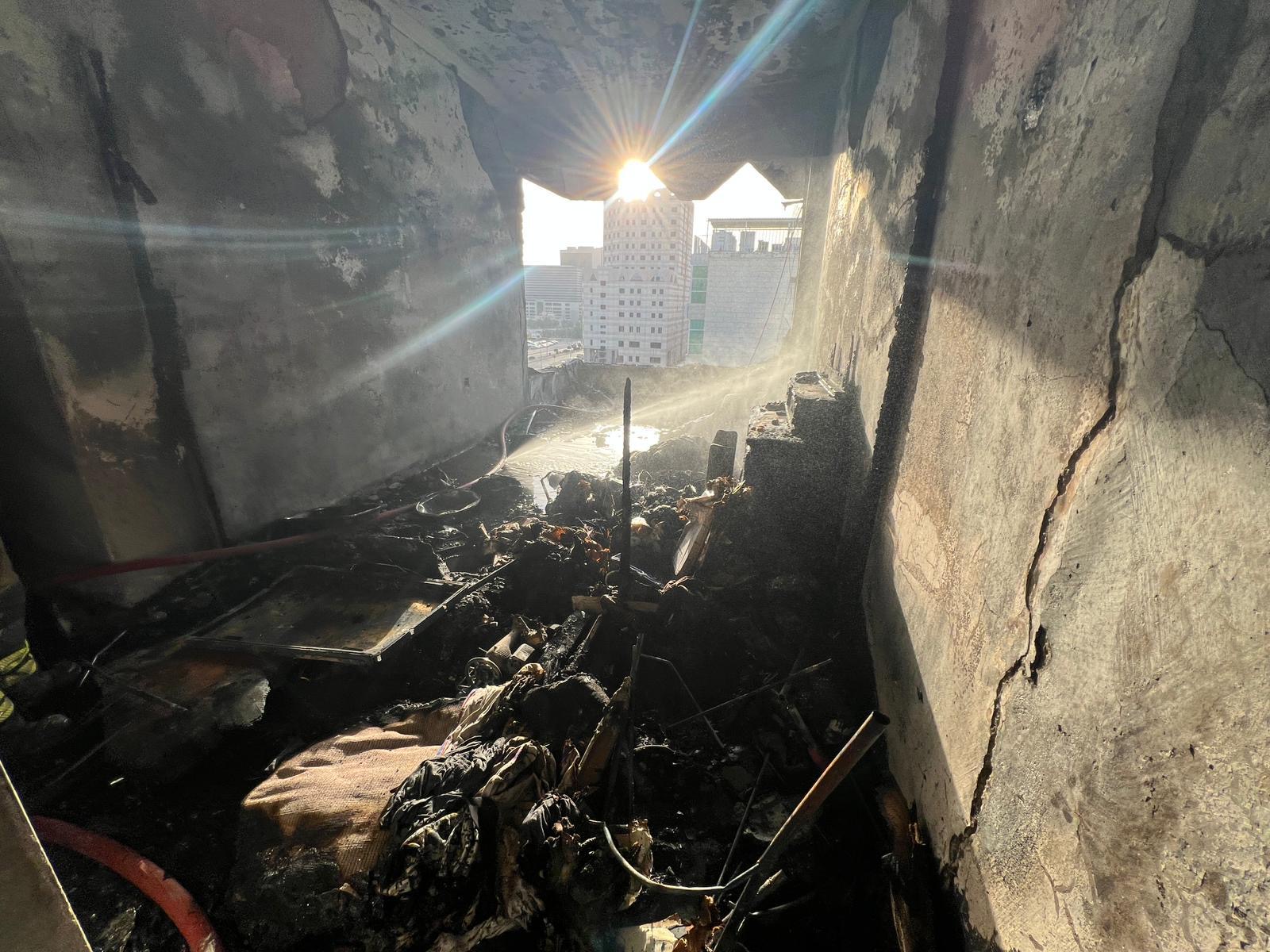 KUNA : KFF: Fire in Al-Rigai residential building kills 3, injures others