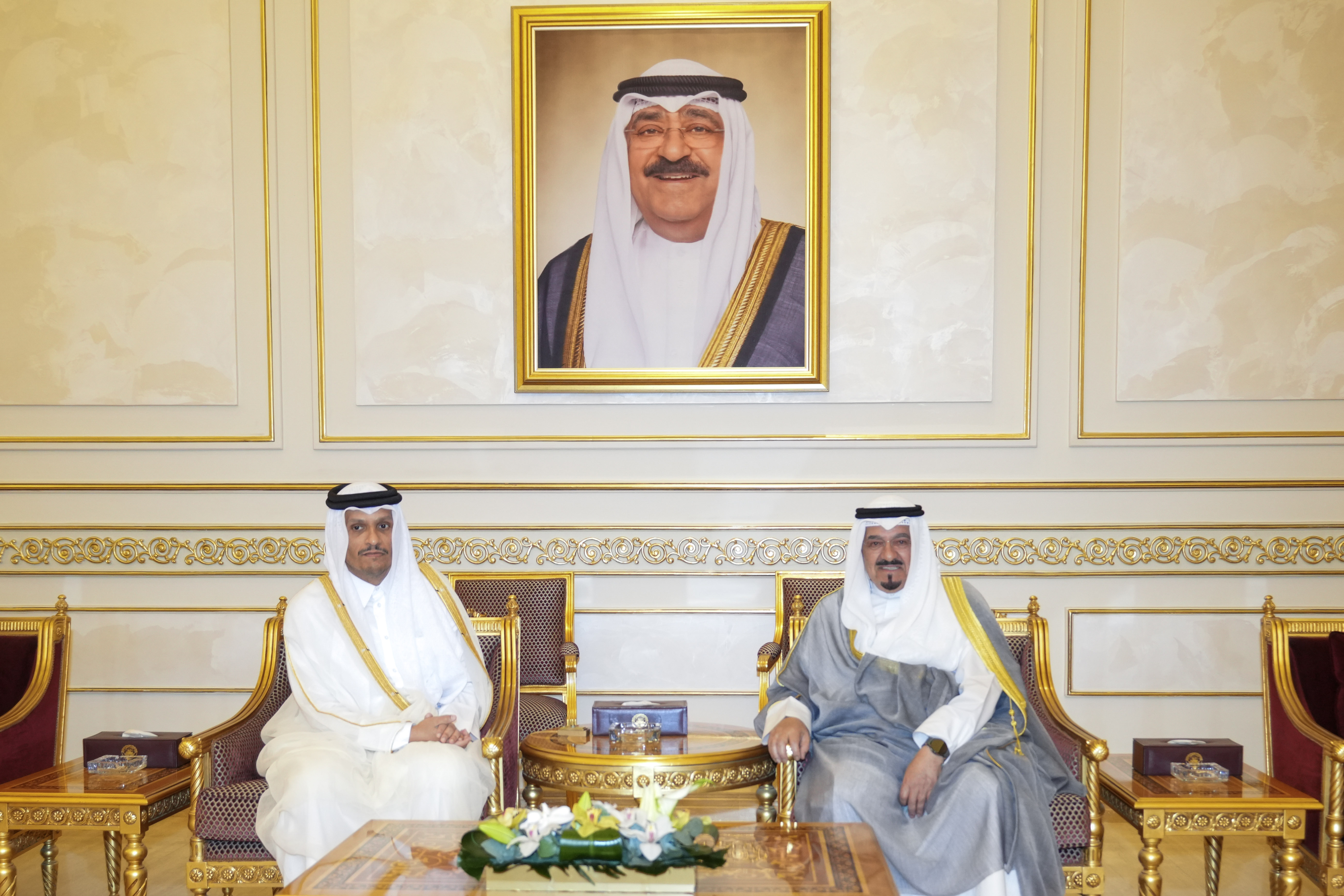 KUNA : Kuwait PM receives Qatari PM who is paying official visit