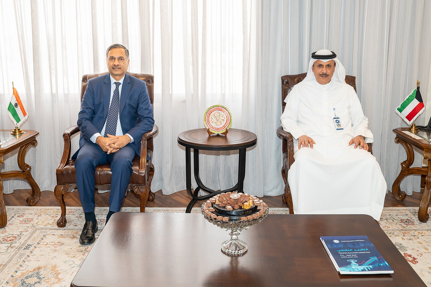 KUNA : KUNA Chief, Indian Amb. discuss media cooperation