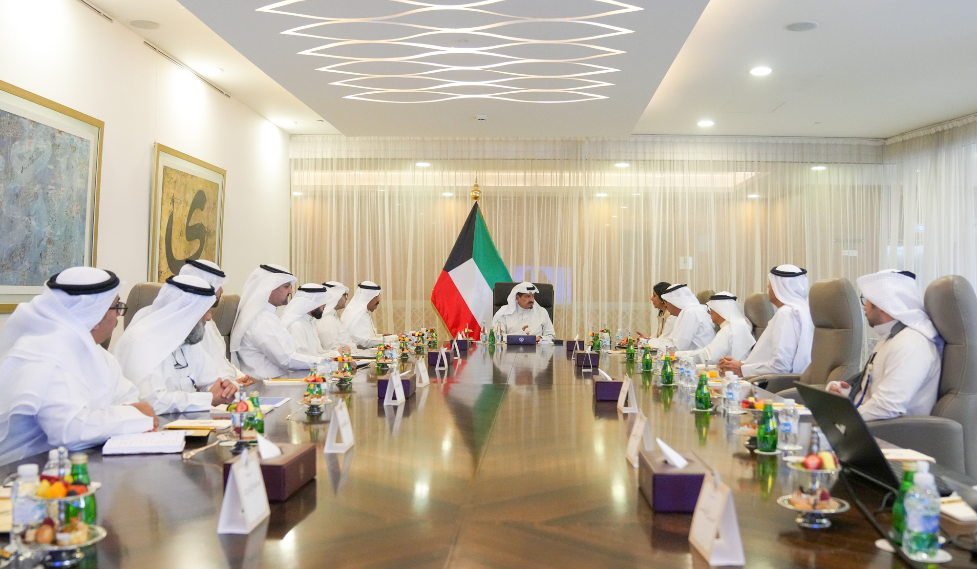 KUNA : Kuwait PM chairs meeting of housing projects services cmte.